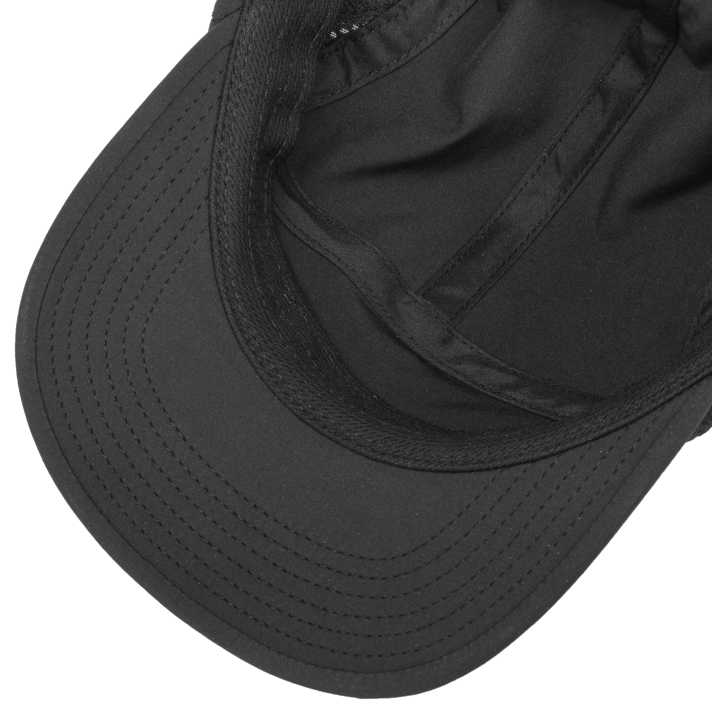 5 Panel R-Solid Black Cap by BUFF - 19,95