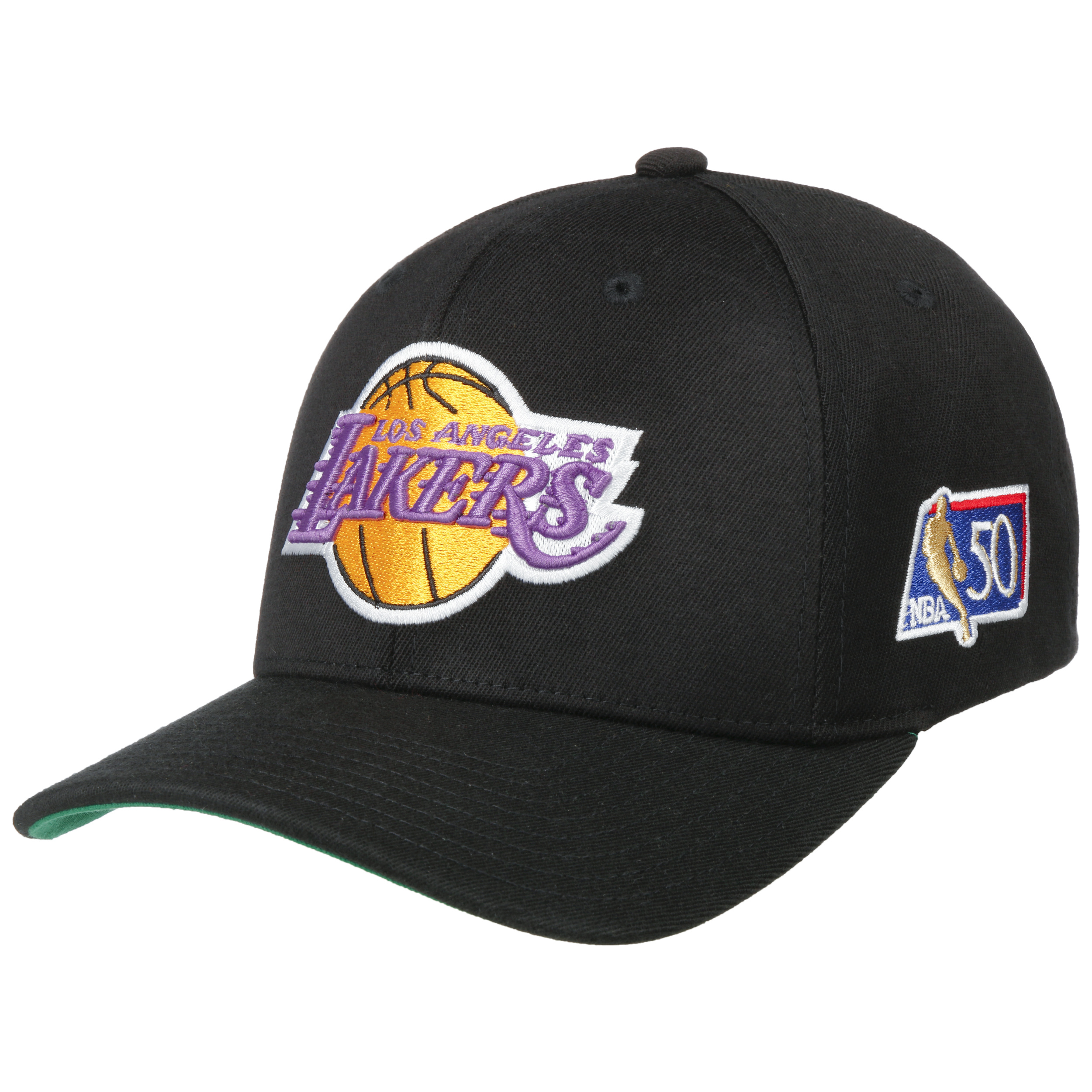 50th Anniv Patch Lakers Cap by Mitchell & Ness - 36,95
