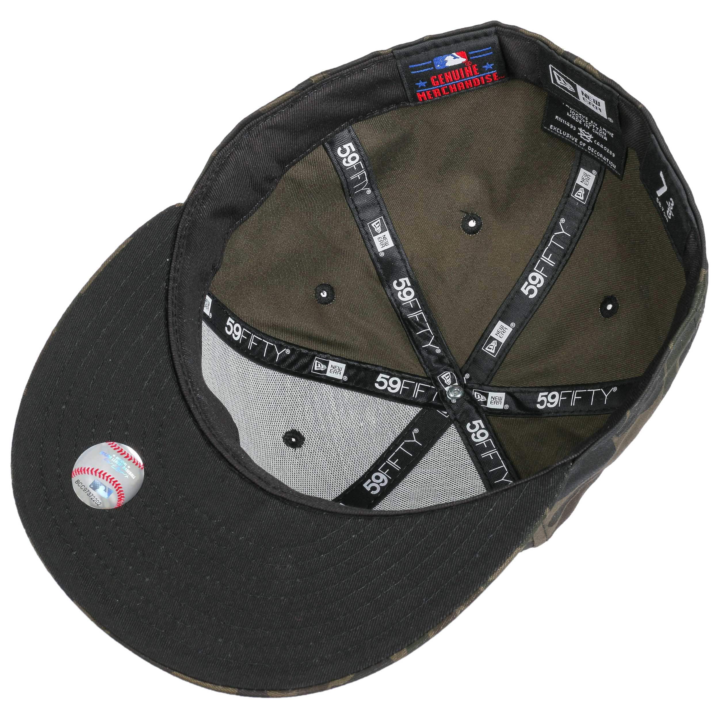 59Fifty Camo Red Sox Cap by New Era - 24,95