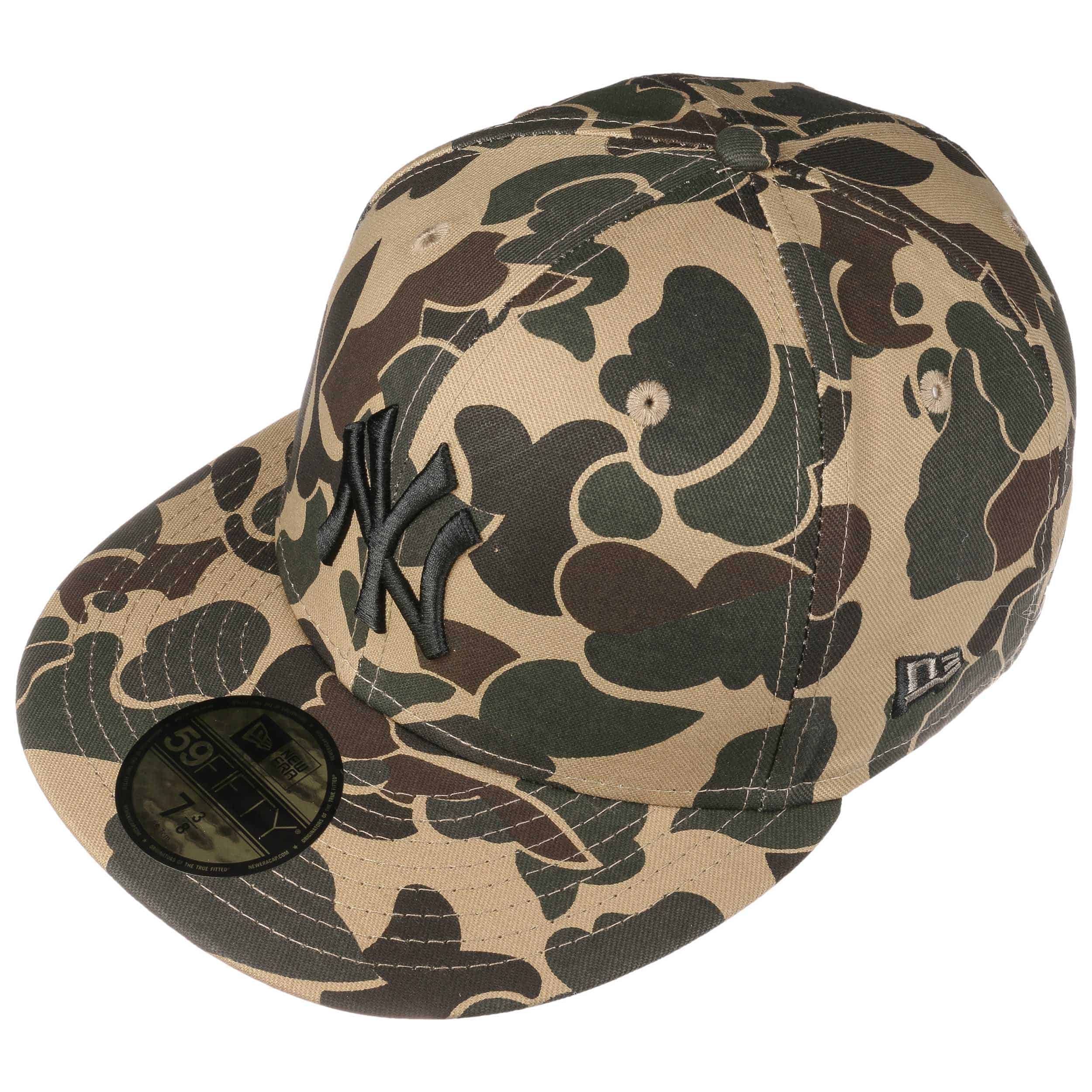 59Fifty Camo Yankees Cap by New Era - 29,95