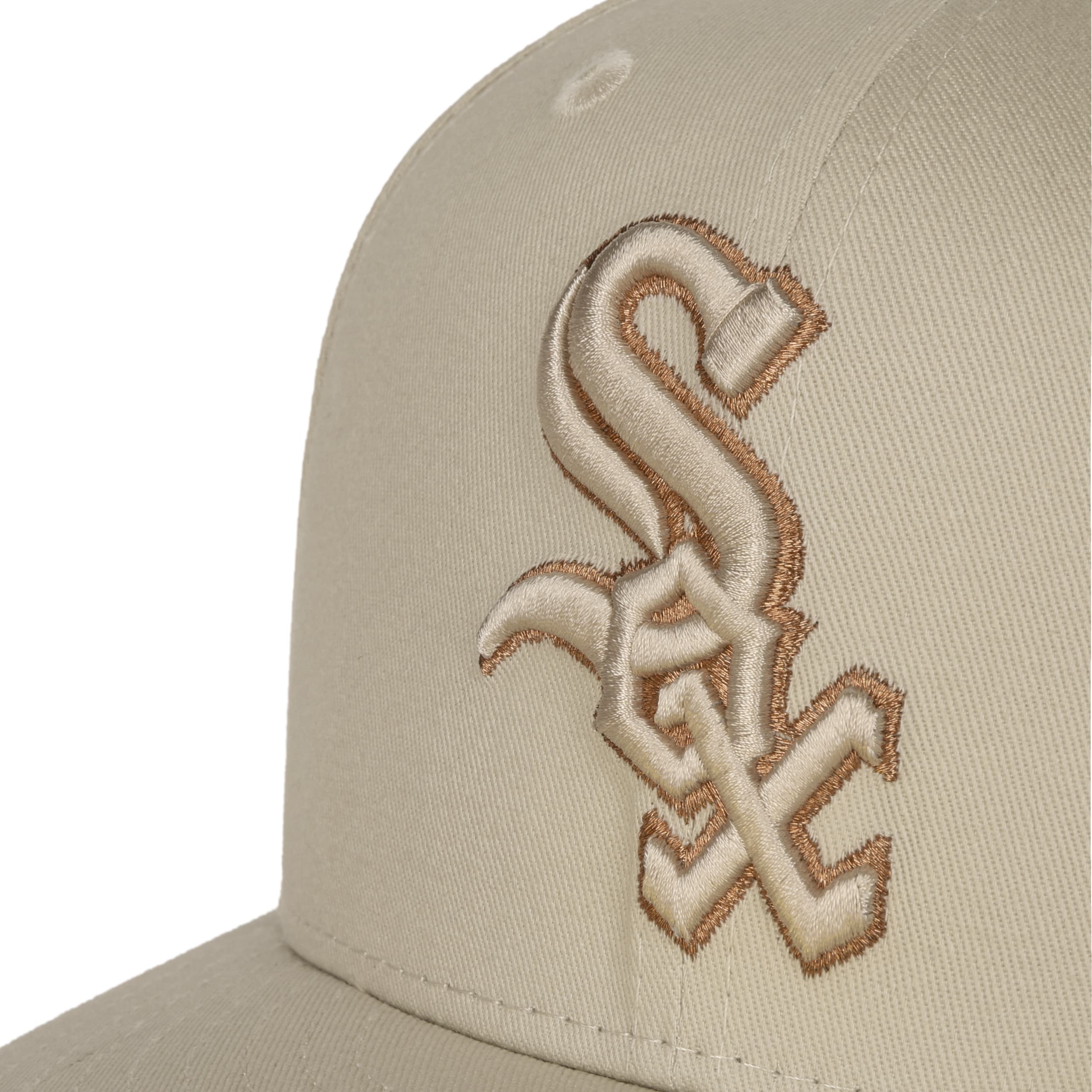 59Fifty Metallic Outline White Sox Cap by New Era - 42,95