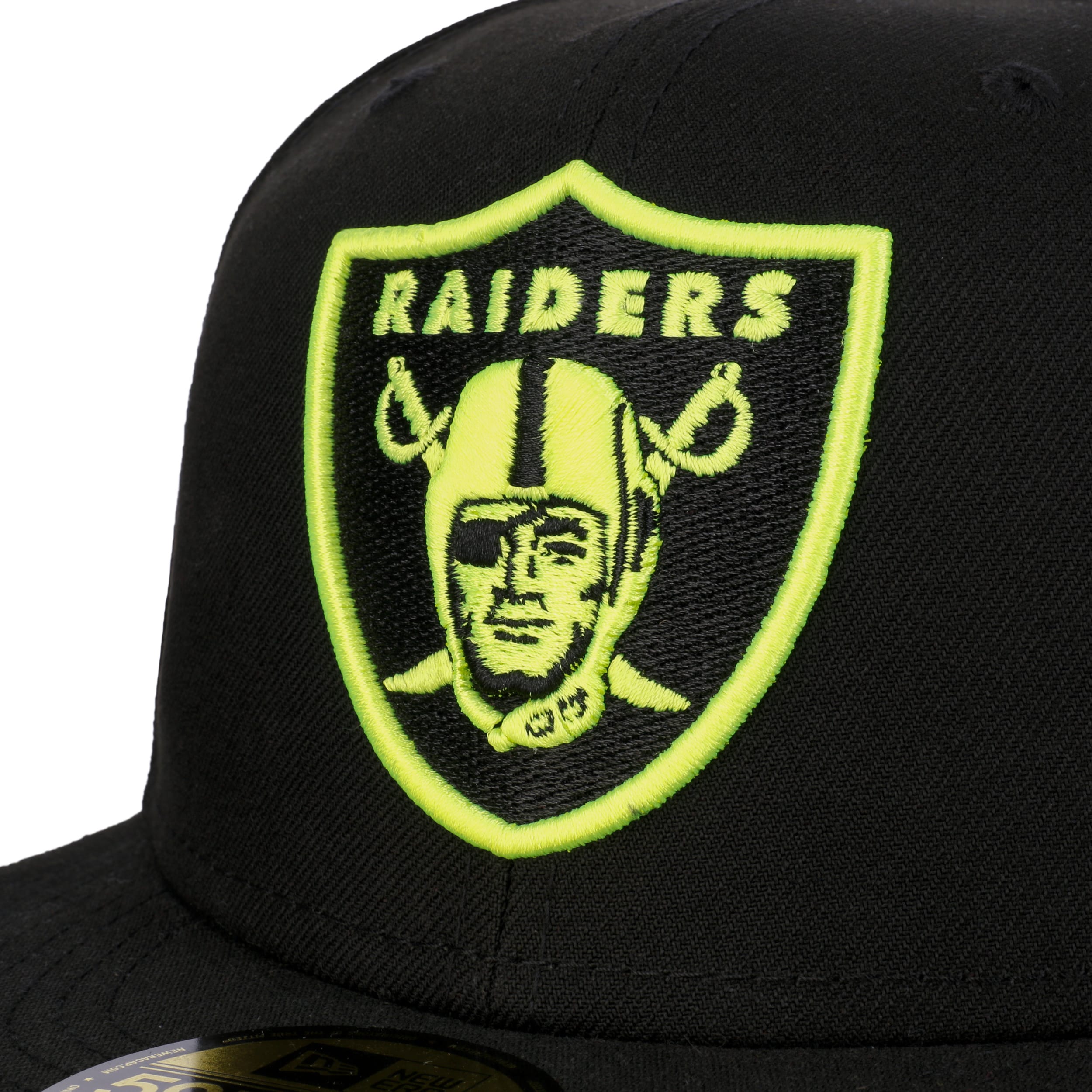 59Fifty NFL Neon Logo Raiders Cap by New Era - 42,95