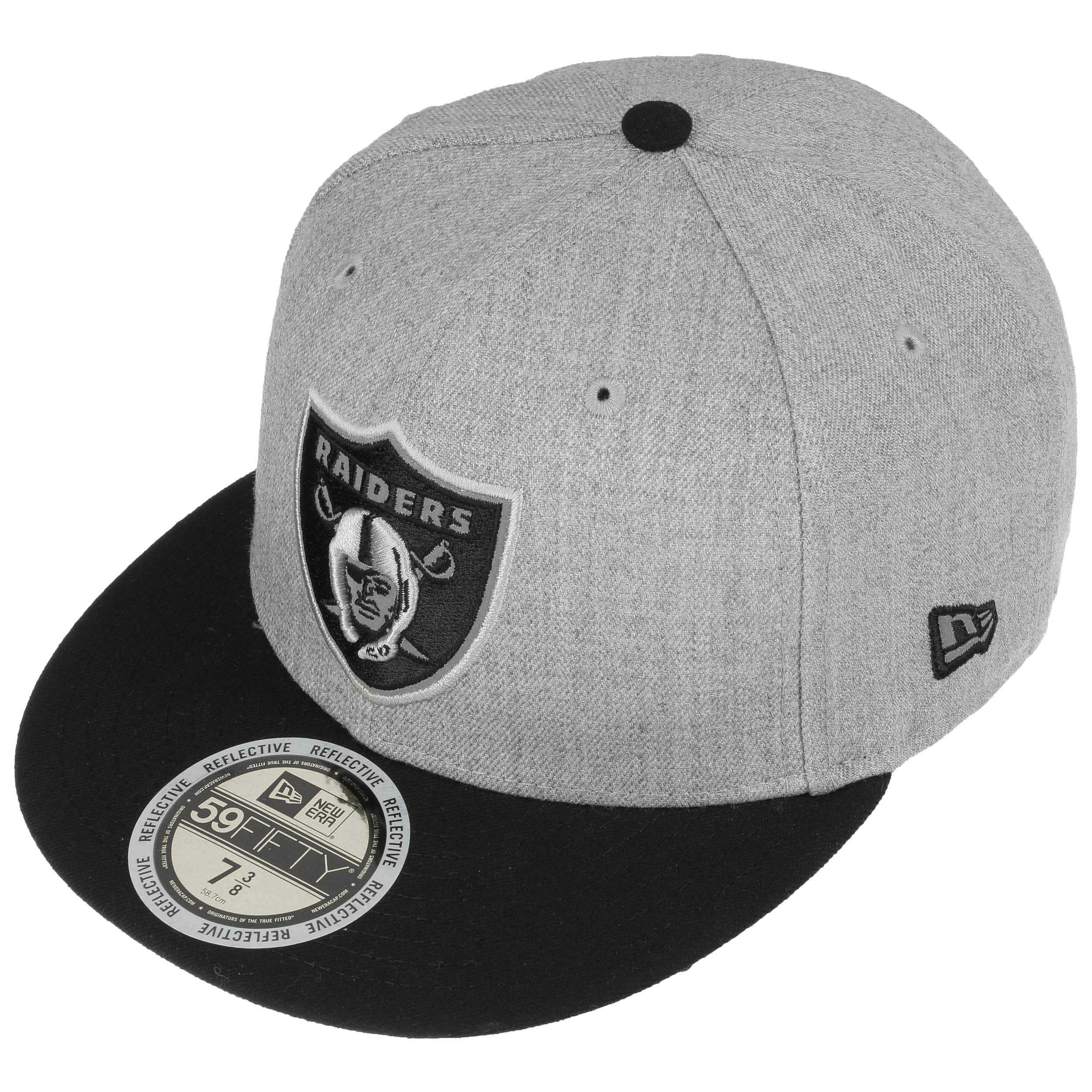 59Fifty Reflective Raiders Cap by New Era - 37,95