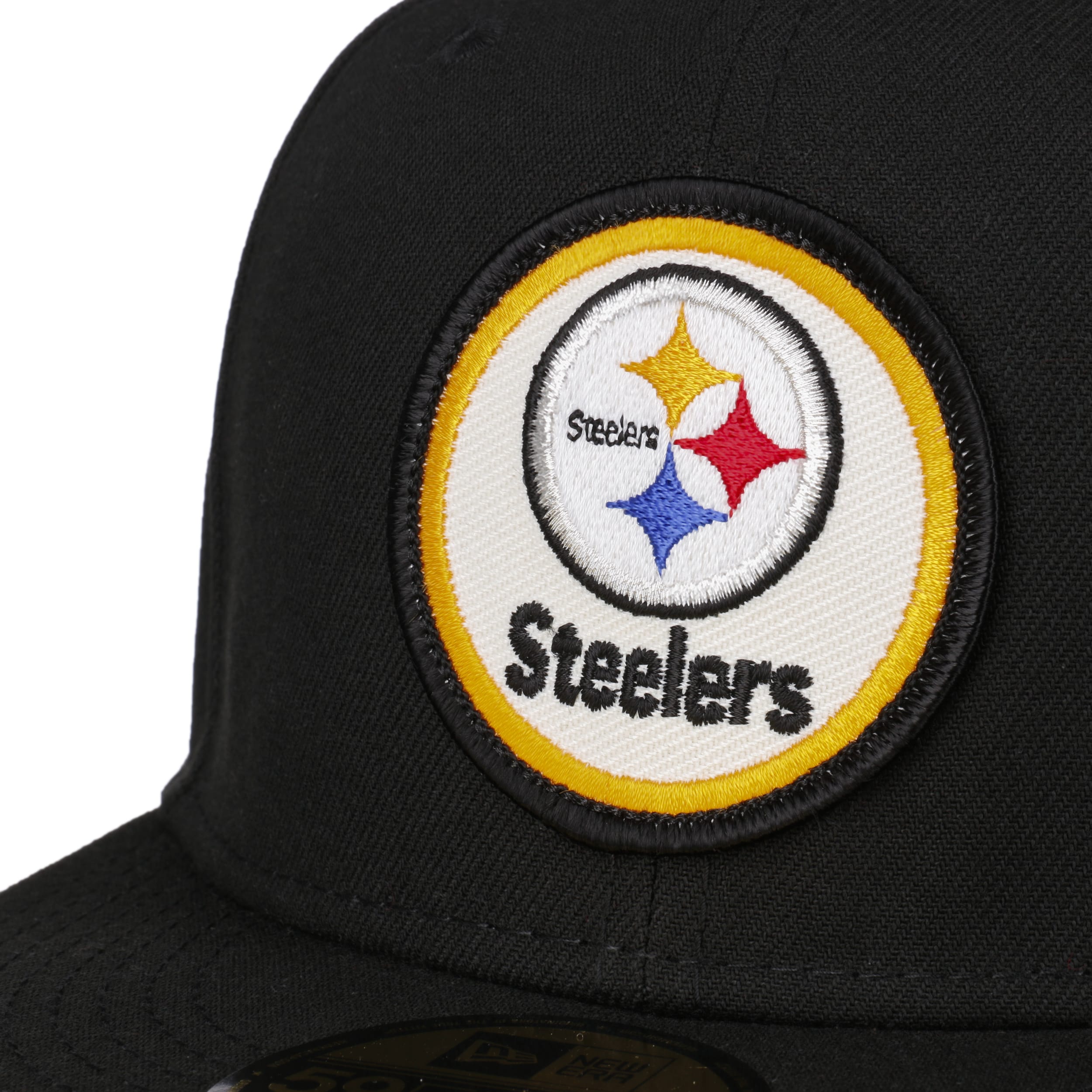 59Fifty Round Logo Steelers Cap by New Era - 41,95