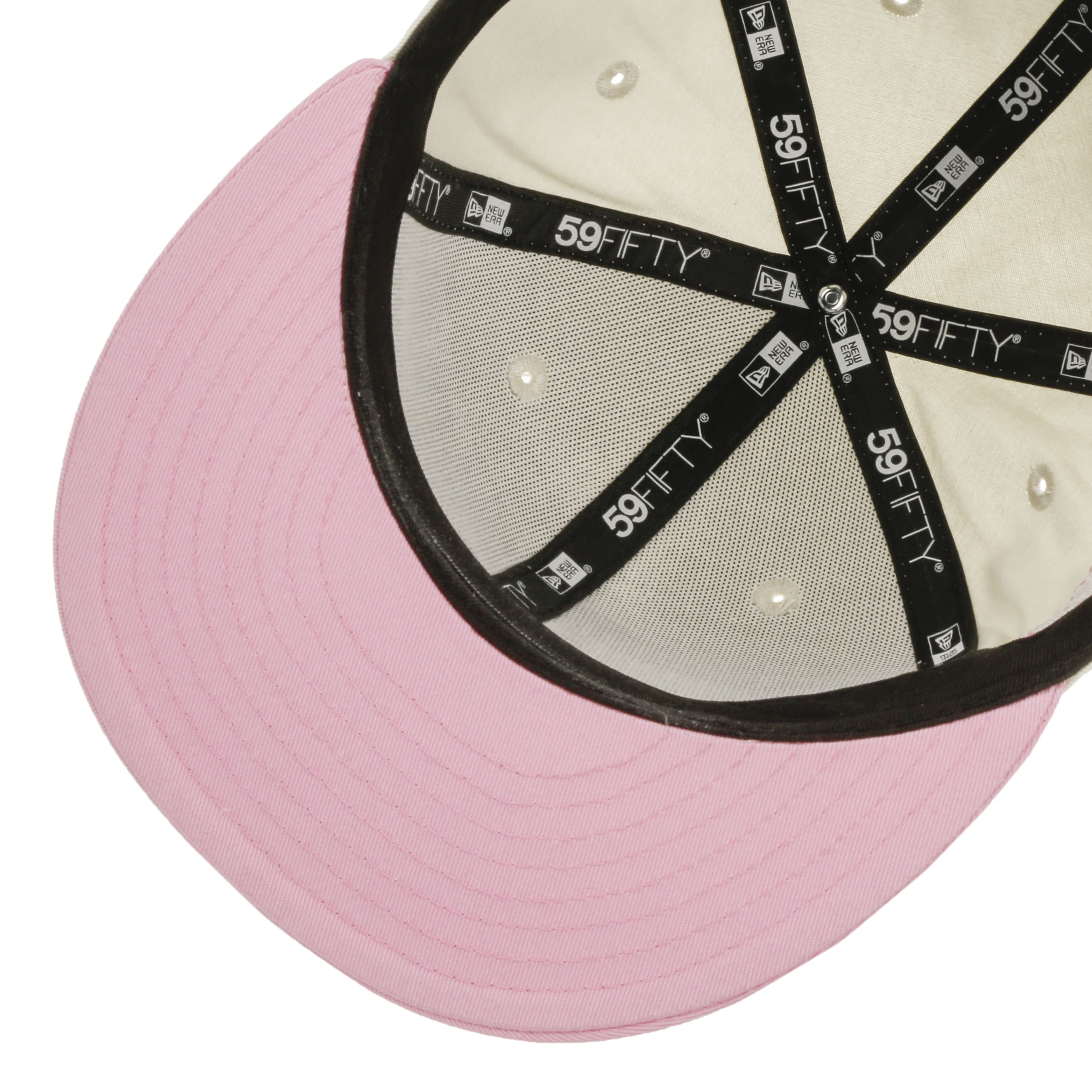 59Fifty White Crown Dodgers Cap by New Era - 49,95