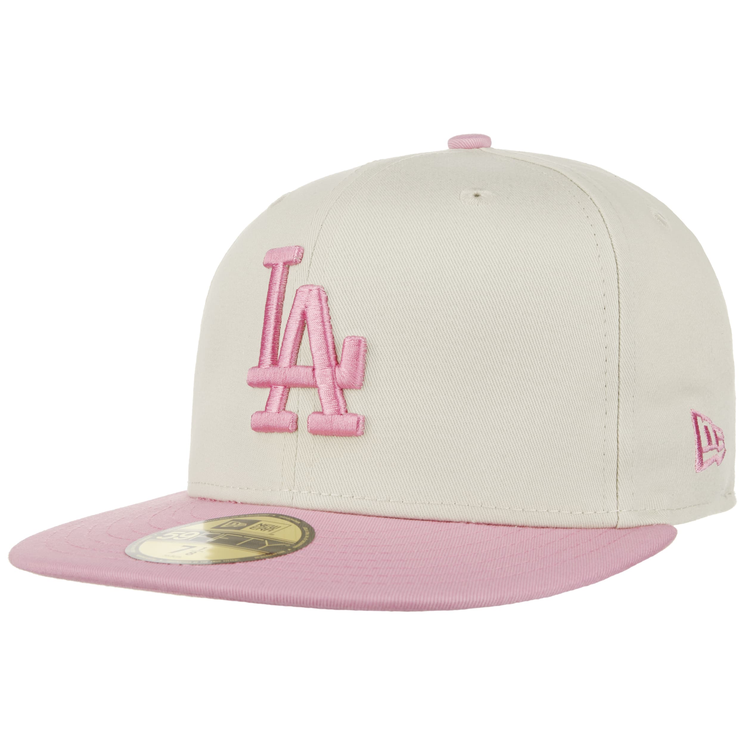 59Fifty White Crown Dodgers Cap by New Era - 49,95