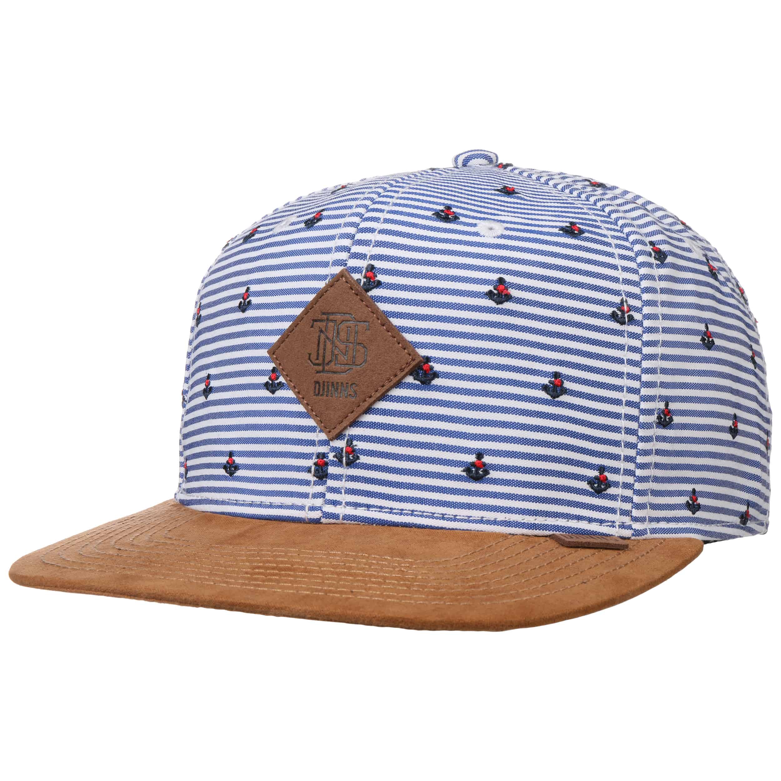6 Panel Anchor Sailing Cap by Djinns - 24,99