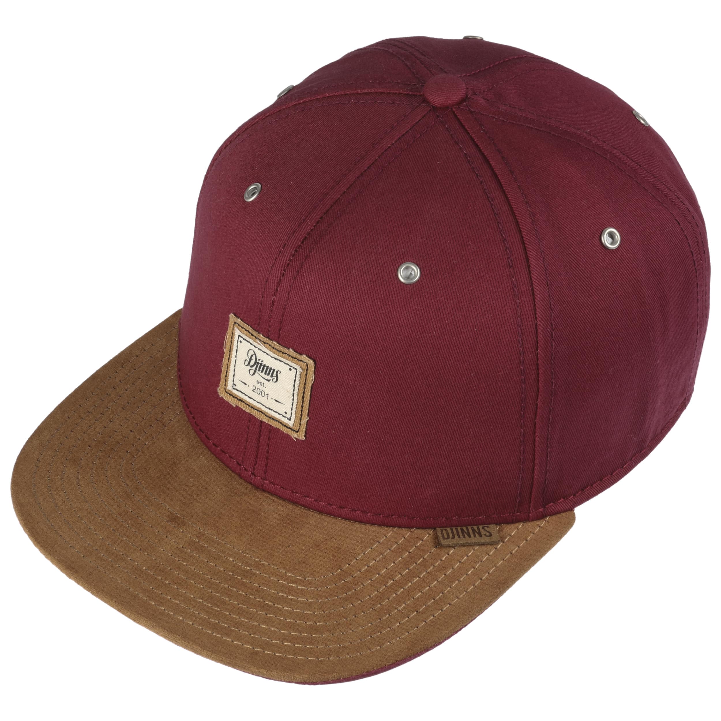 6 Panel Canvas Snapback Cap by Djinns - 24,99