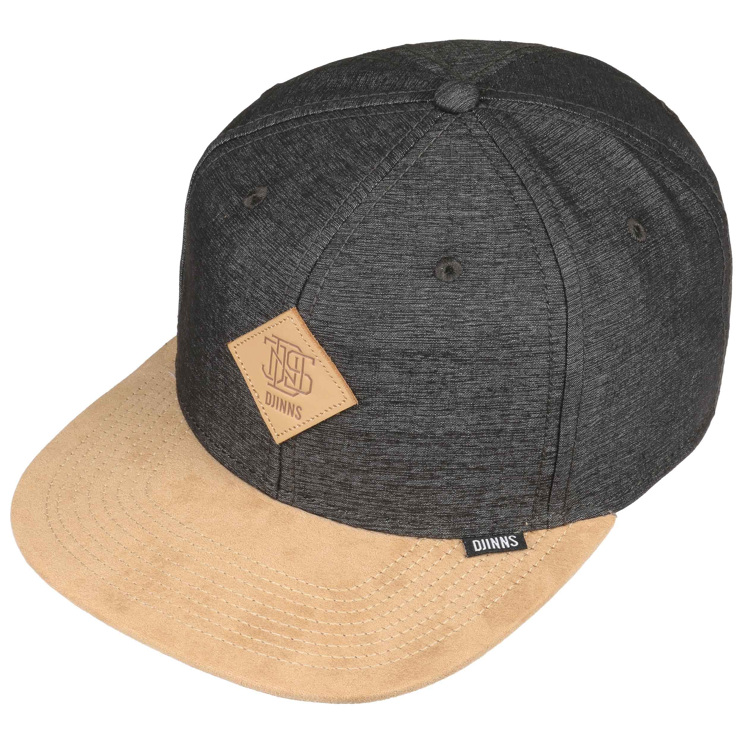 6P Melange Twill Snapback Cap by Djinns - 14,95