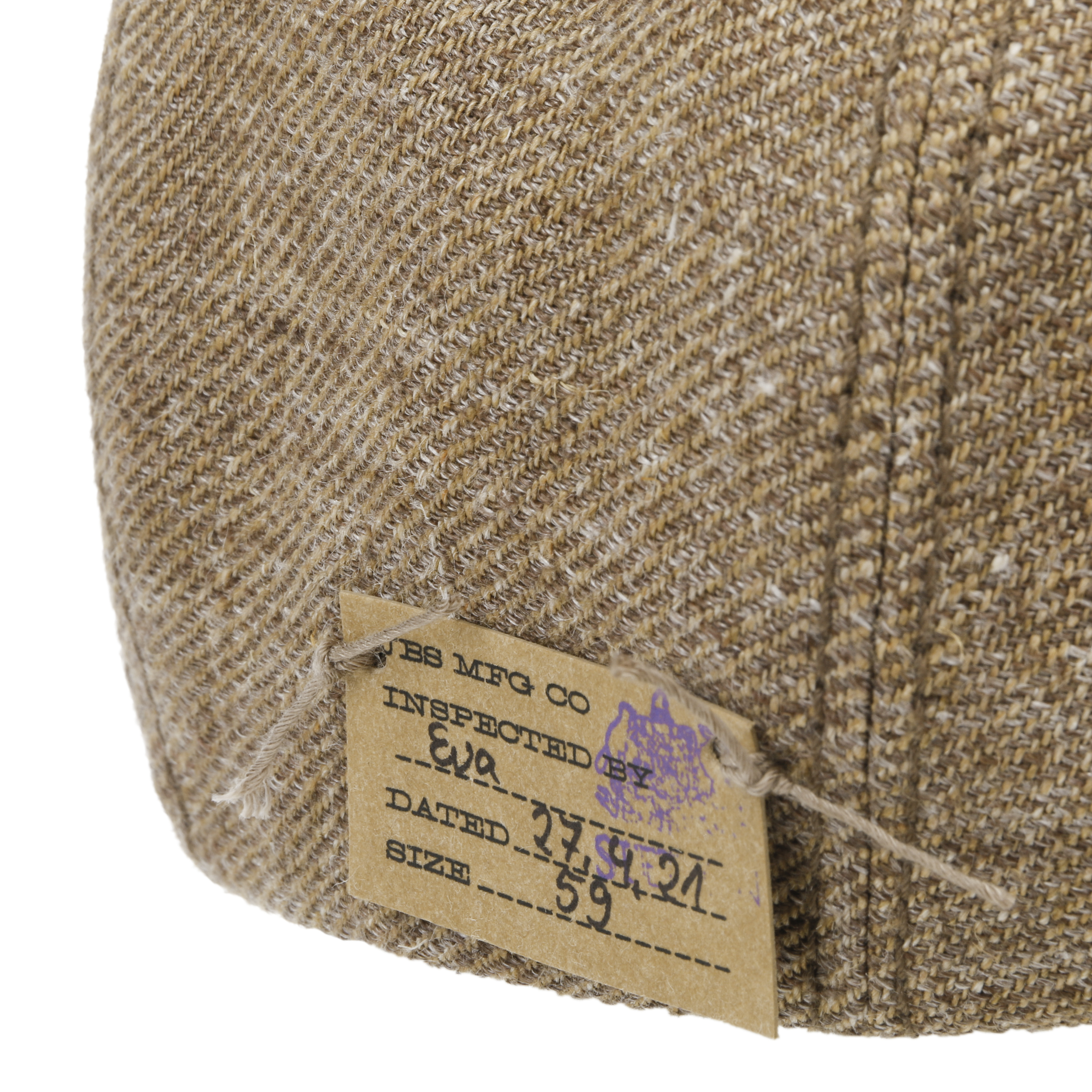 8 Panel Merrick Linned Flat Cap by Stetson - 699,00 kr