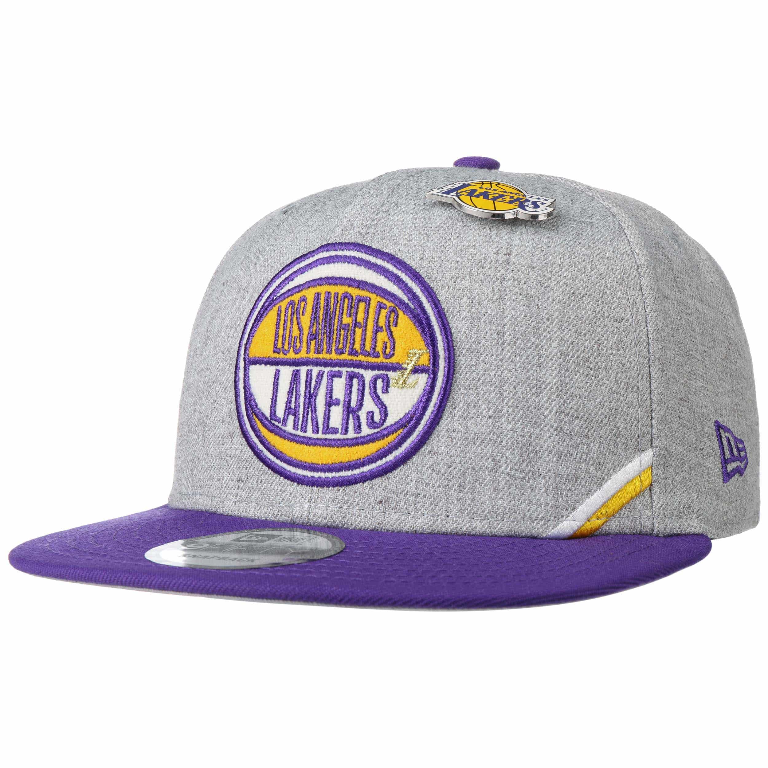 9Fifty DRAFT Heather Lakers Cap by New Era - 21,00