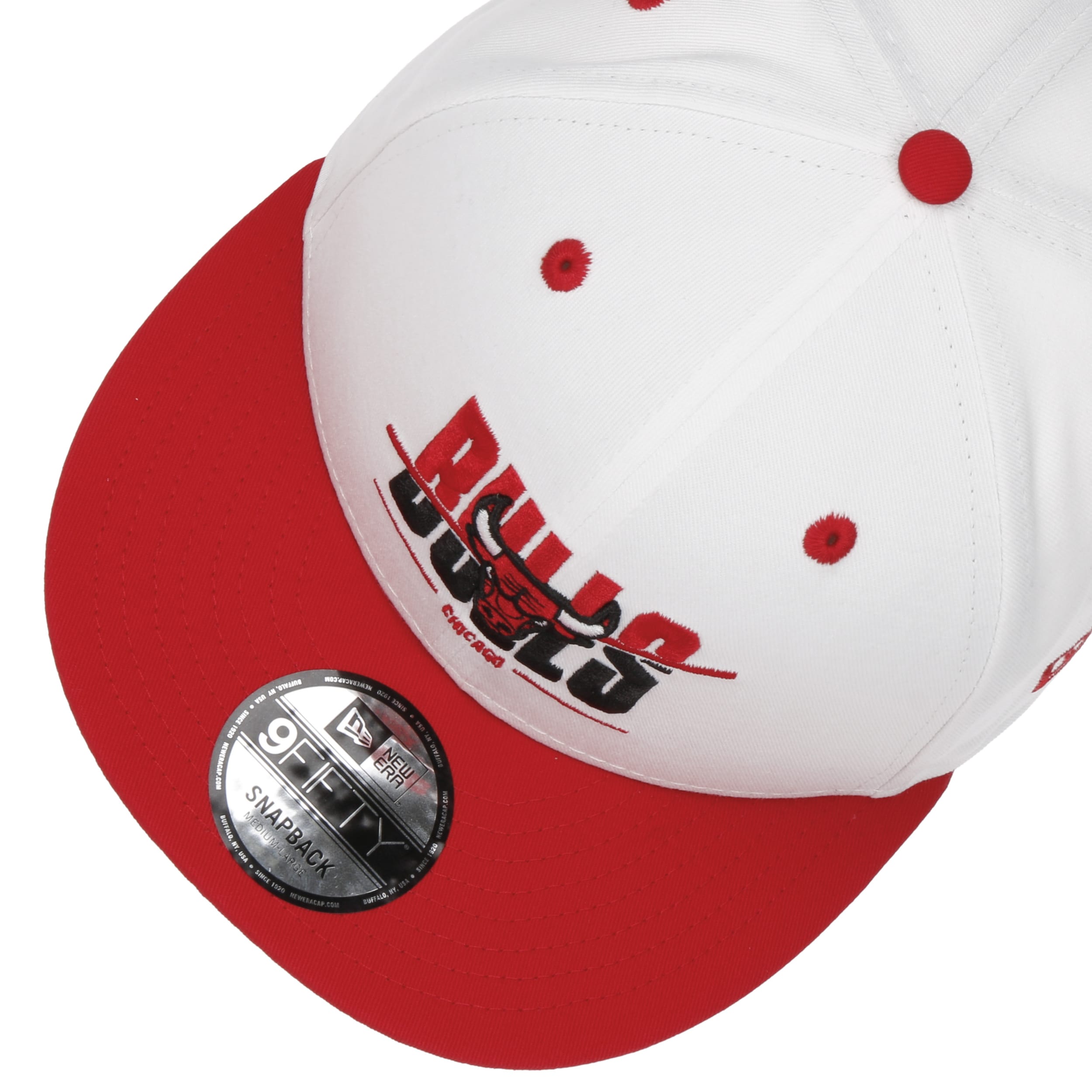 9Fifty White Crown Bulls Cap by New Era - 42,95