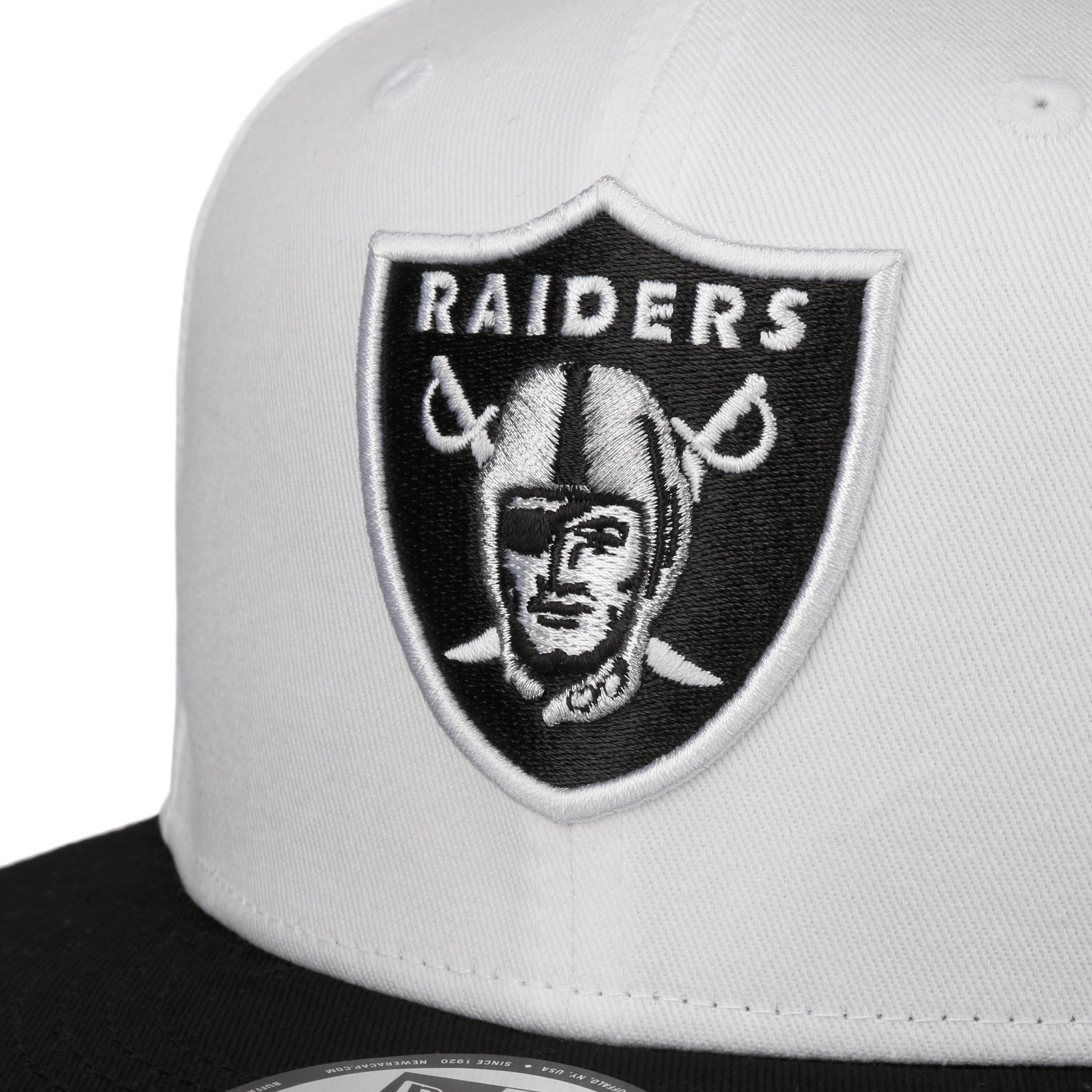 9Fifty White Crown Patches Raiders Cap by New Era - 47,95