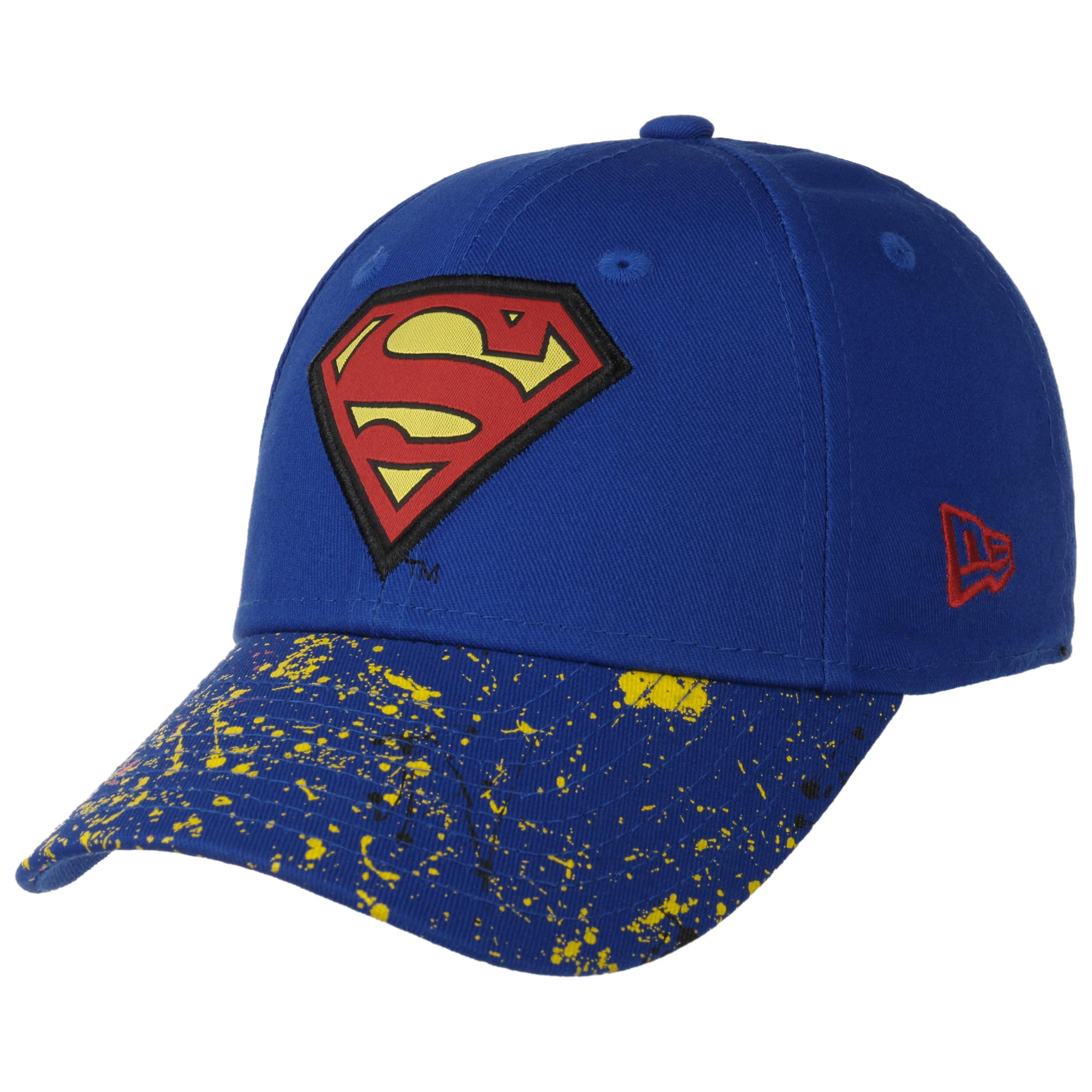 9Forty Kids DC Paint Splat Superman Cap by New Era - 25,95