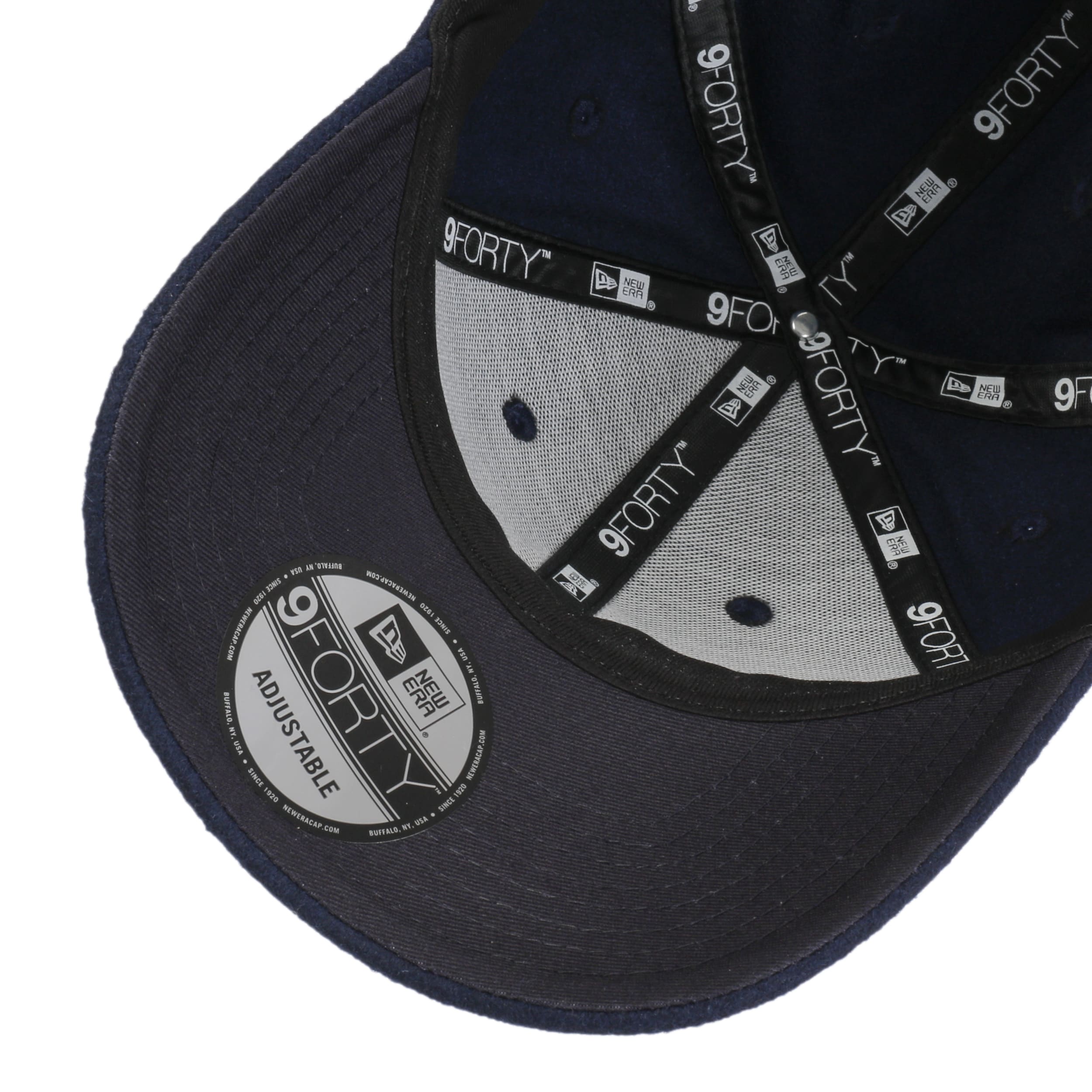 9Forty Melton Wool MLB Yankees Cap by New Era - 35,95