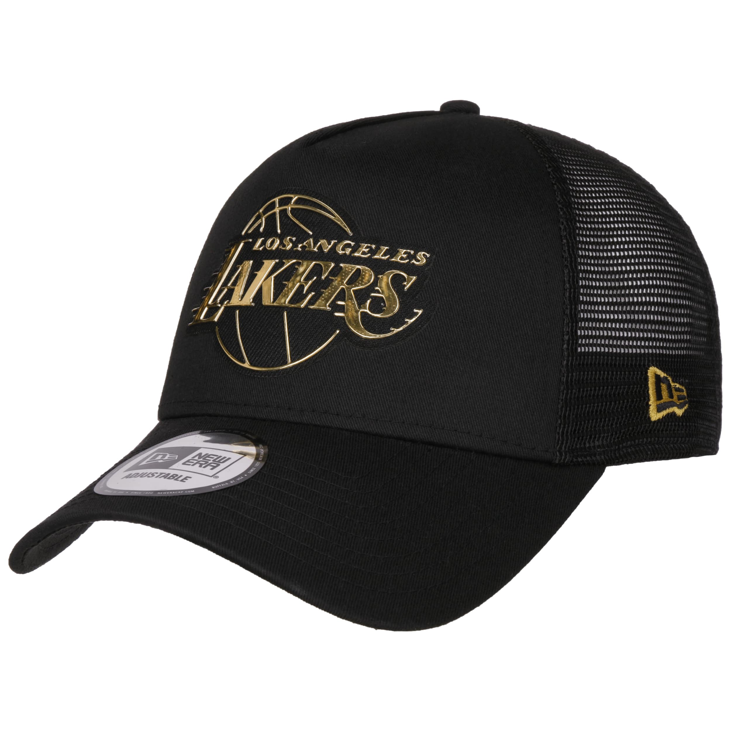 9Forty Trucker NBA Foil Logo Lakers Cap by New Era - CHF 38.95