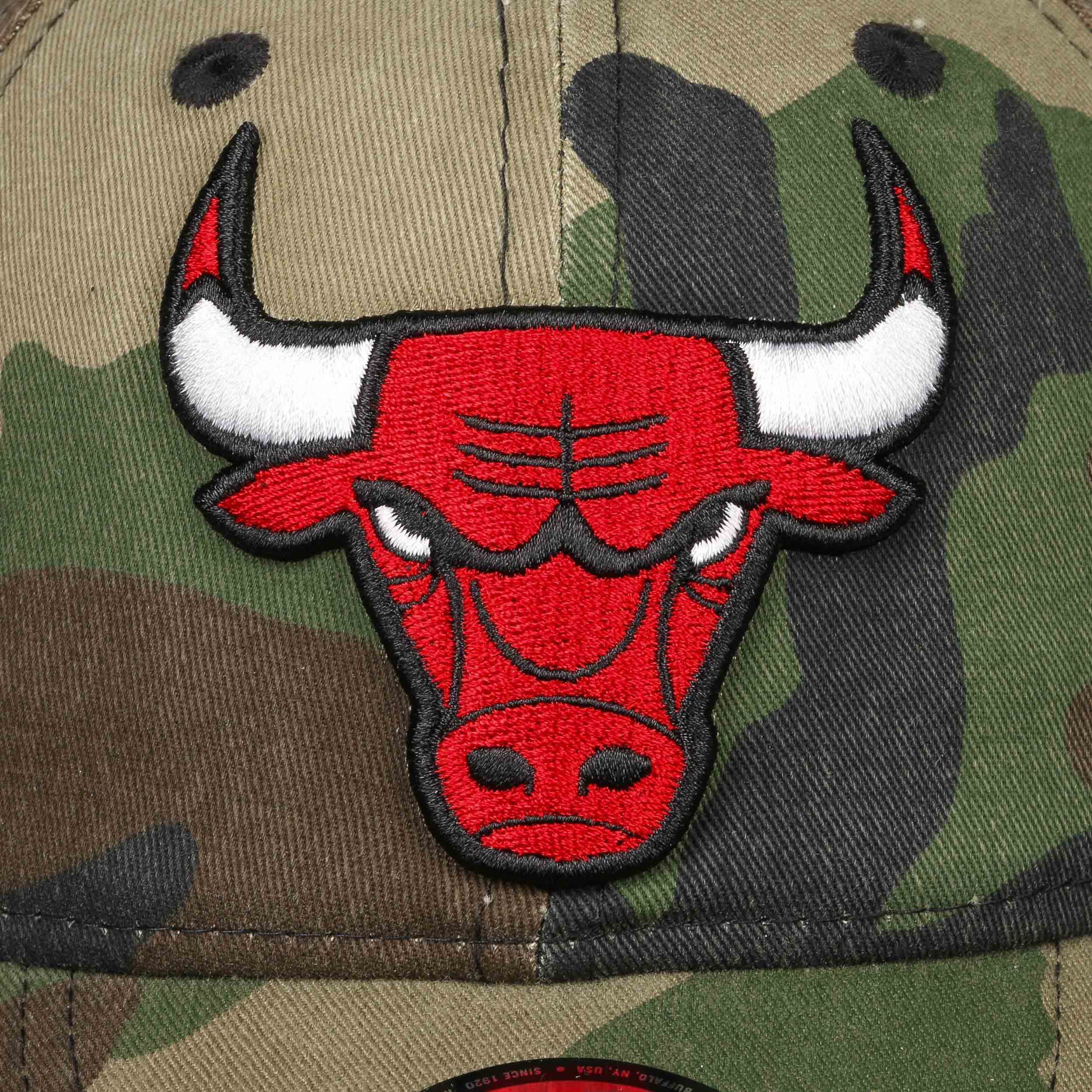 9Forty Wash Camo Bulls Cap by New Era - 24,95