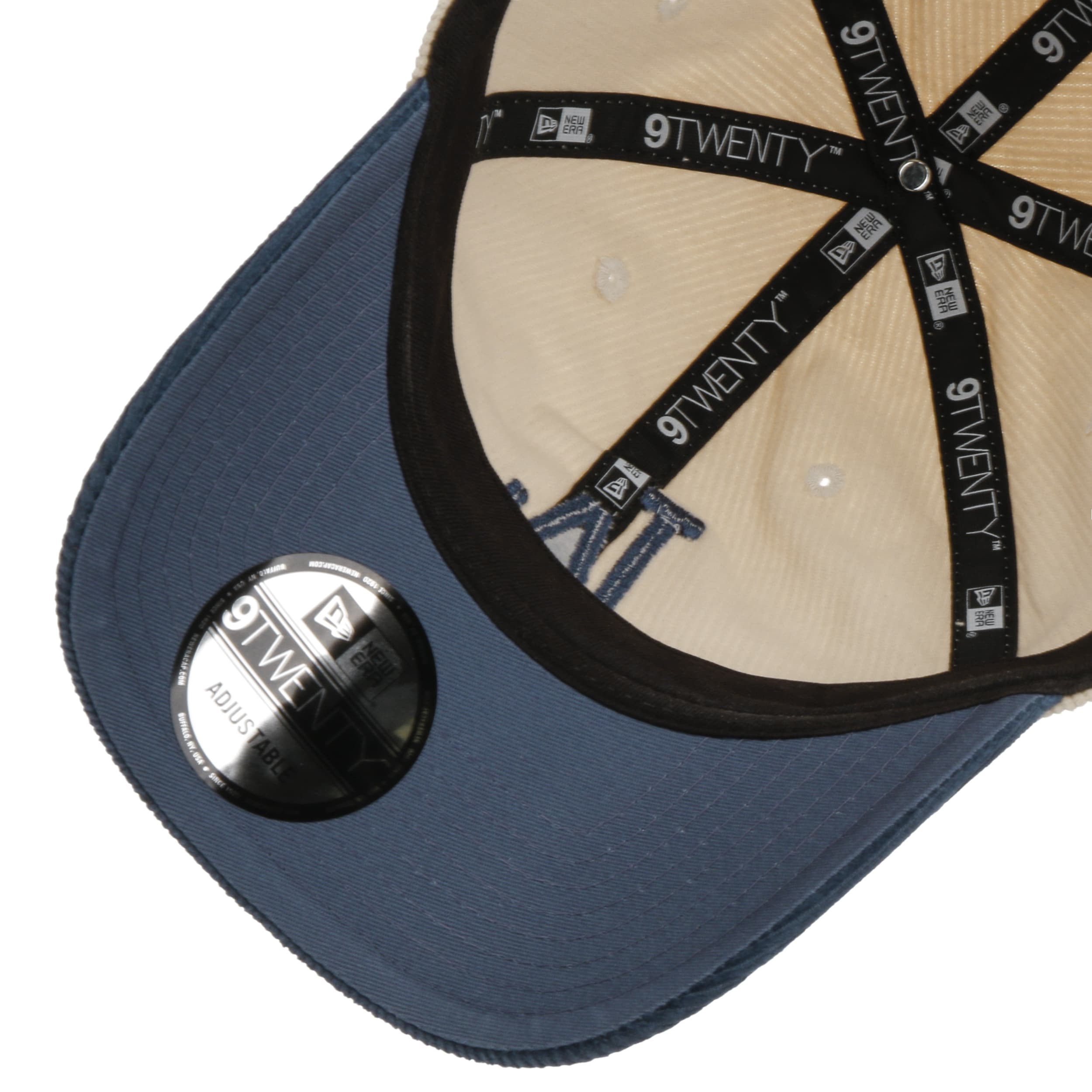 9Twenty Block Cord Dodgers Cap by New Era - 39,95