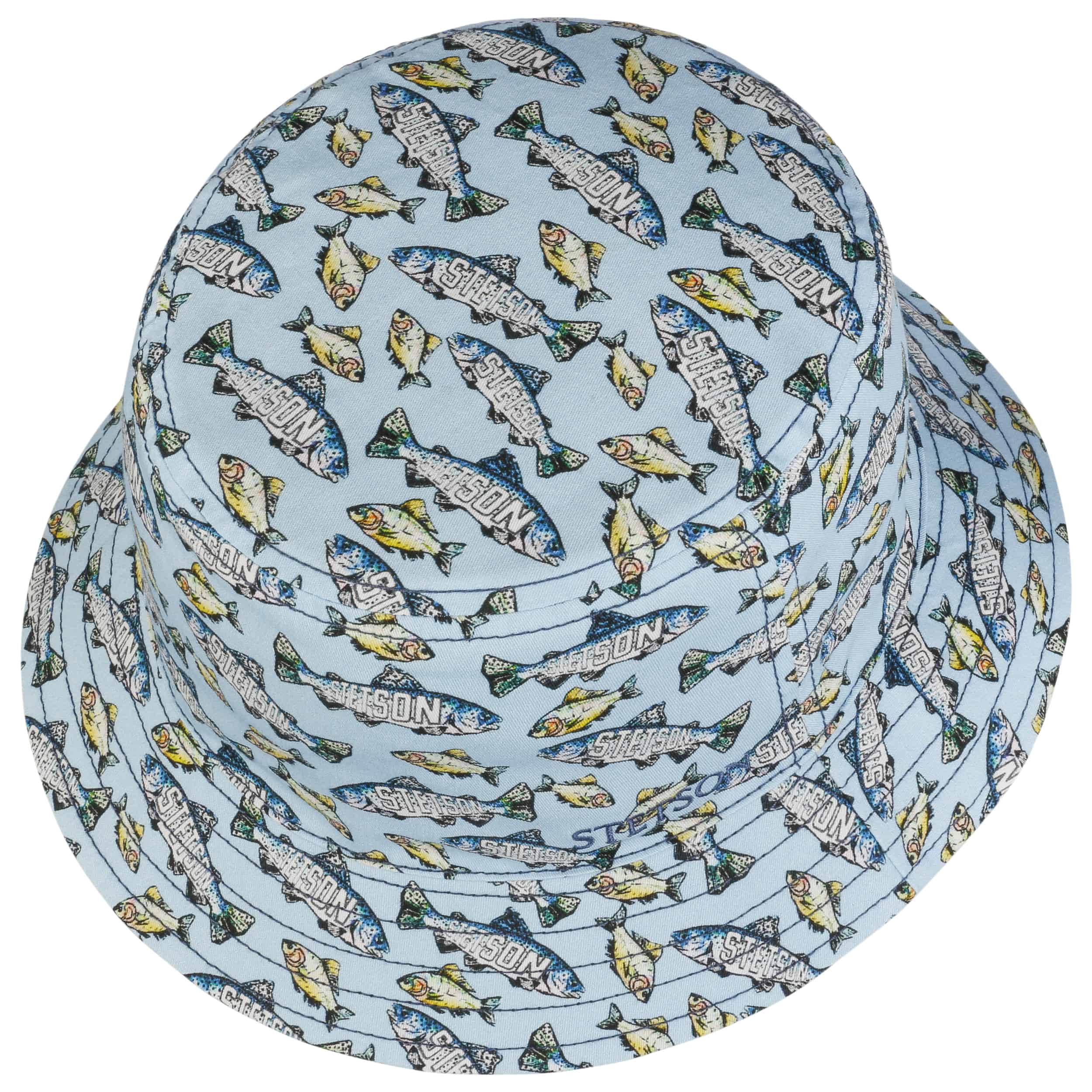 Allover Fish Bucket Vendbar hat by Stetson - 519,00 kr