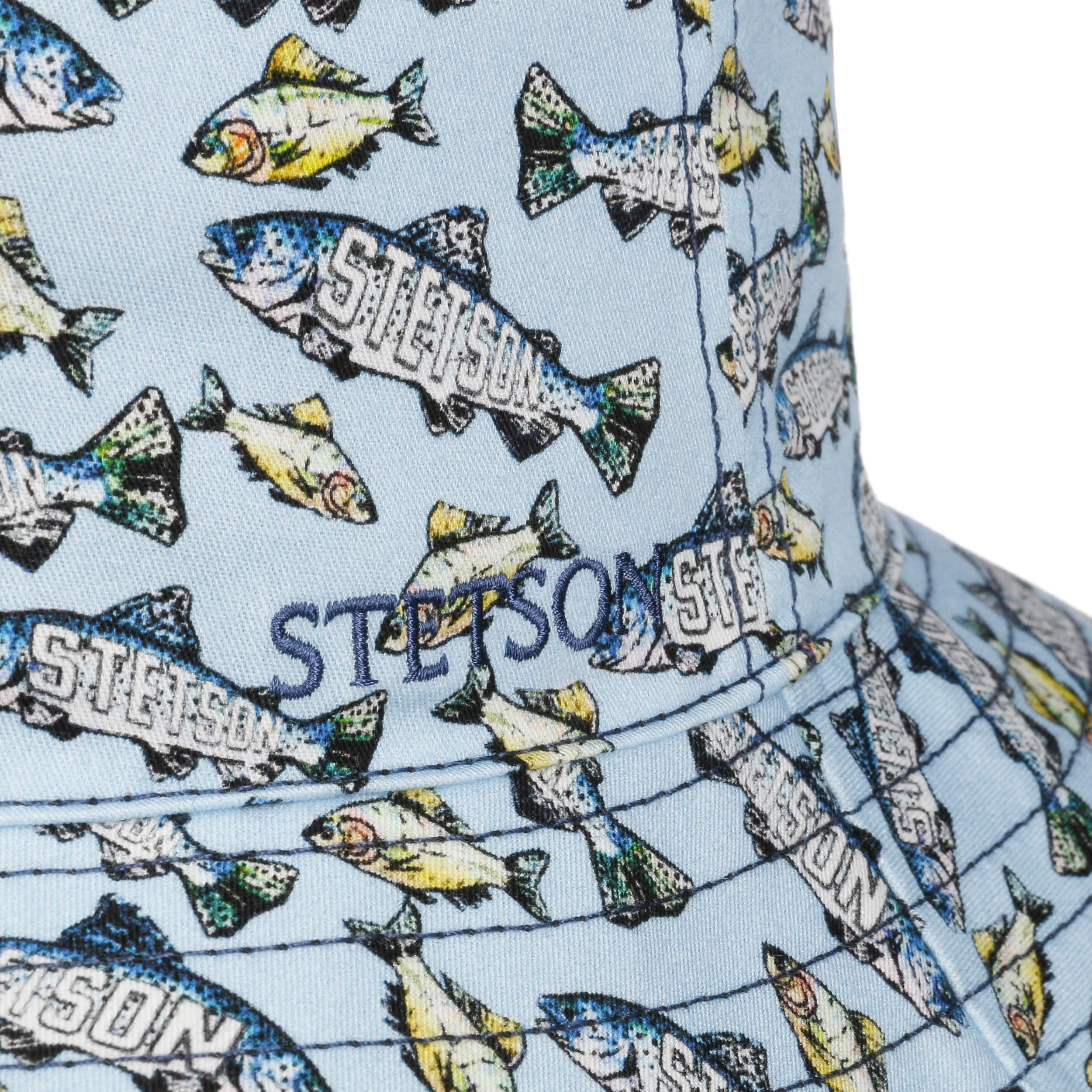 Allover Fish Bucket Vendbar hat by Stetson - 519,00 kr