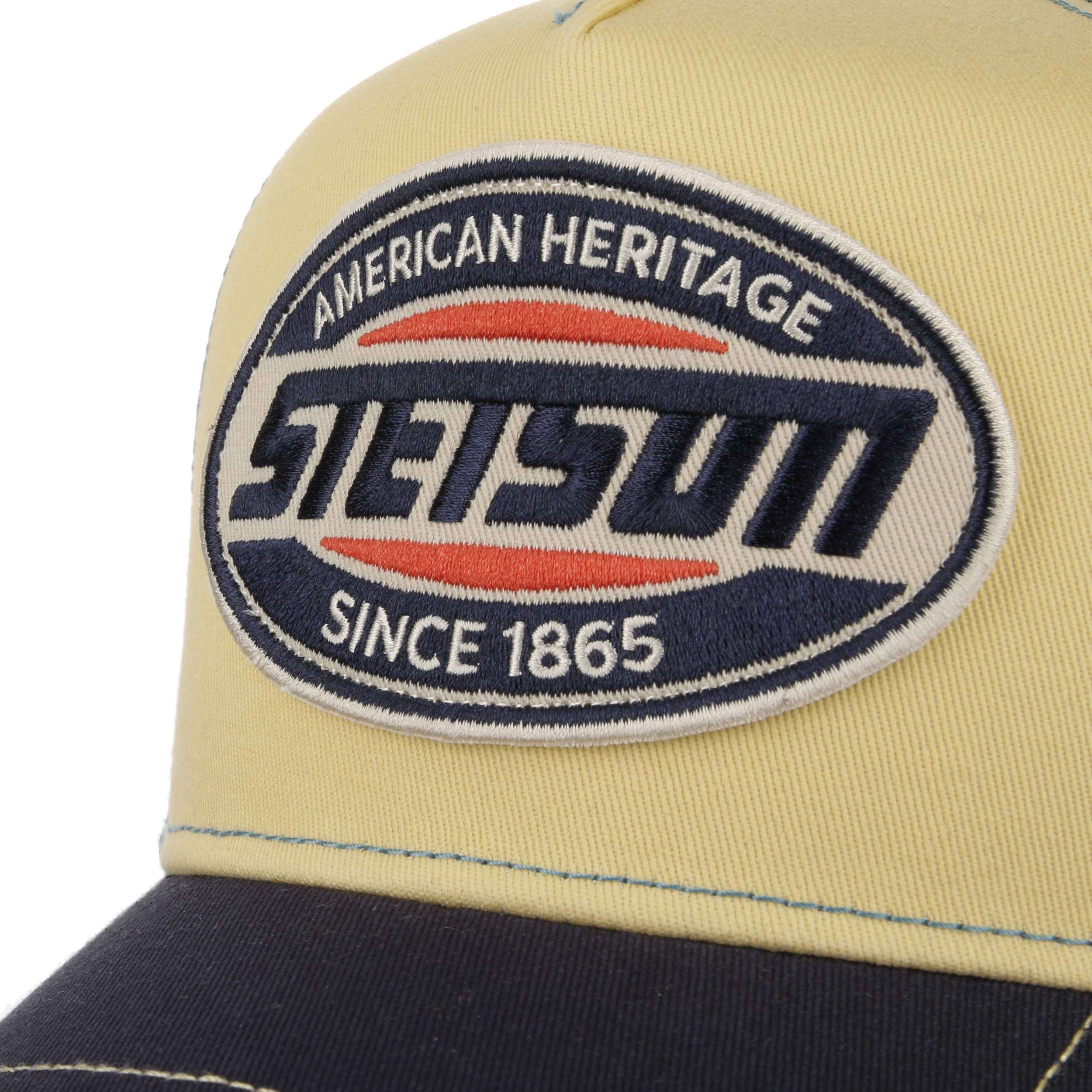 American Heritage Logo Trucker Cap by Stetson - 49,00