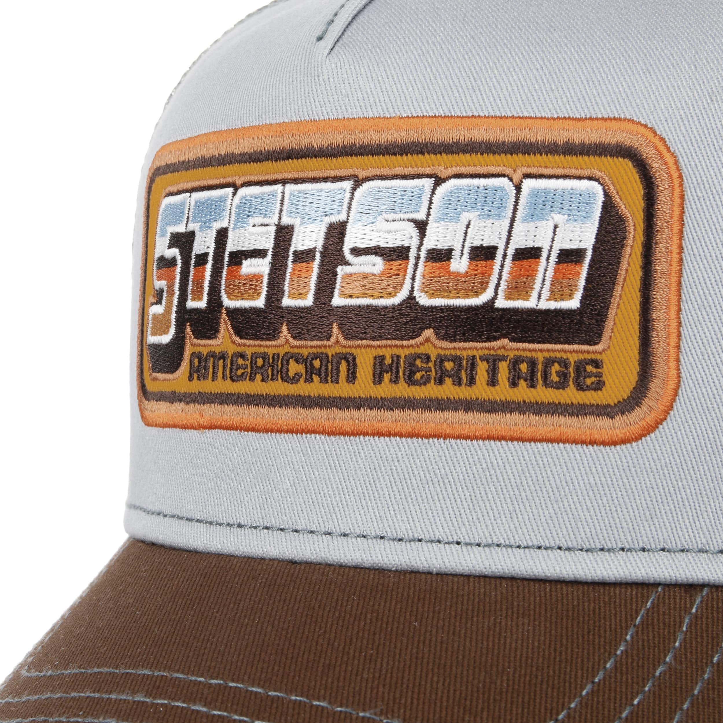 American Heritage Patch Trucker Cap by Stetson - 49,00