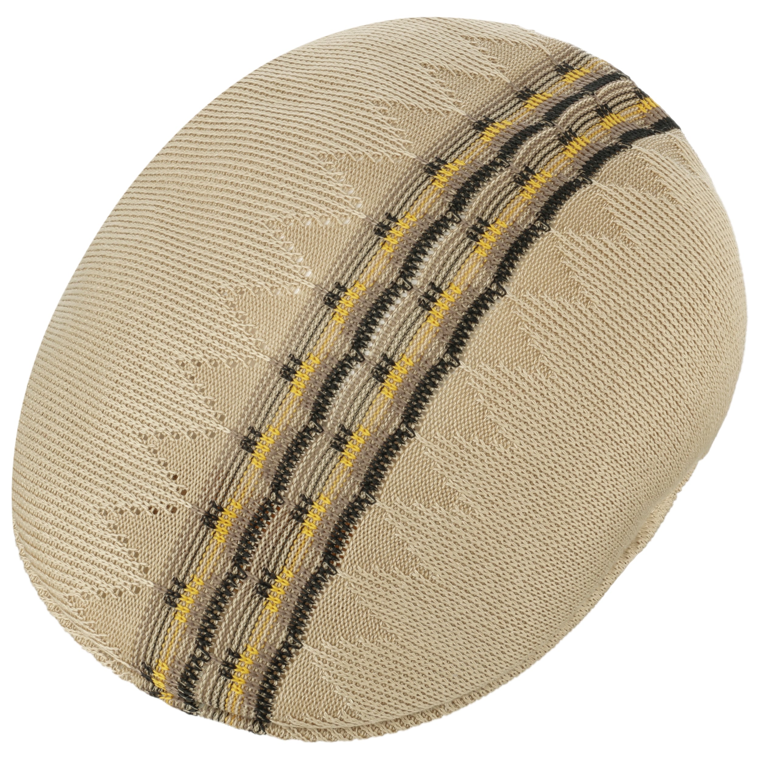 Argyle Stripe 504 Flat Cap by Kangol - 469,00 kr