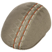 Argyle Stripe 504 Flat Cap by Kangol - 469,00 kr
