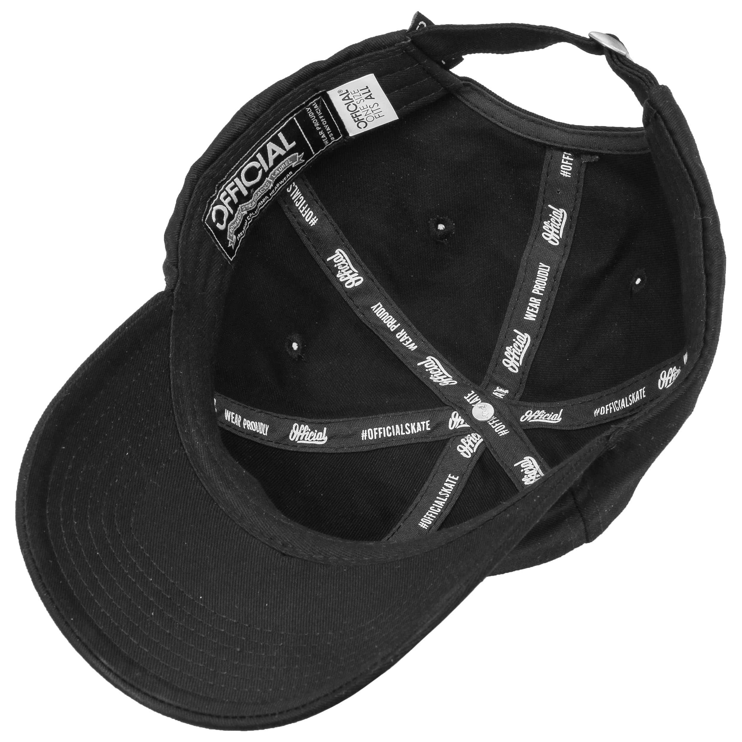 Basic Canvas Strapback Cap by Official Headwear - 21,95