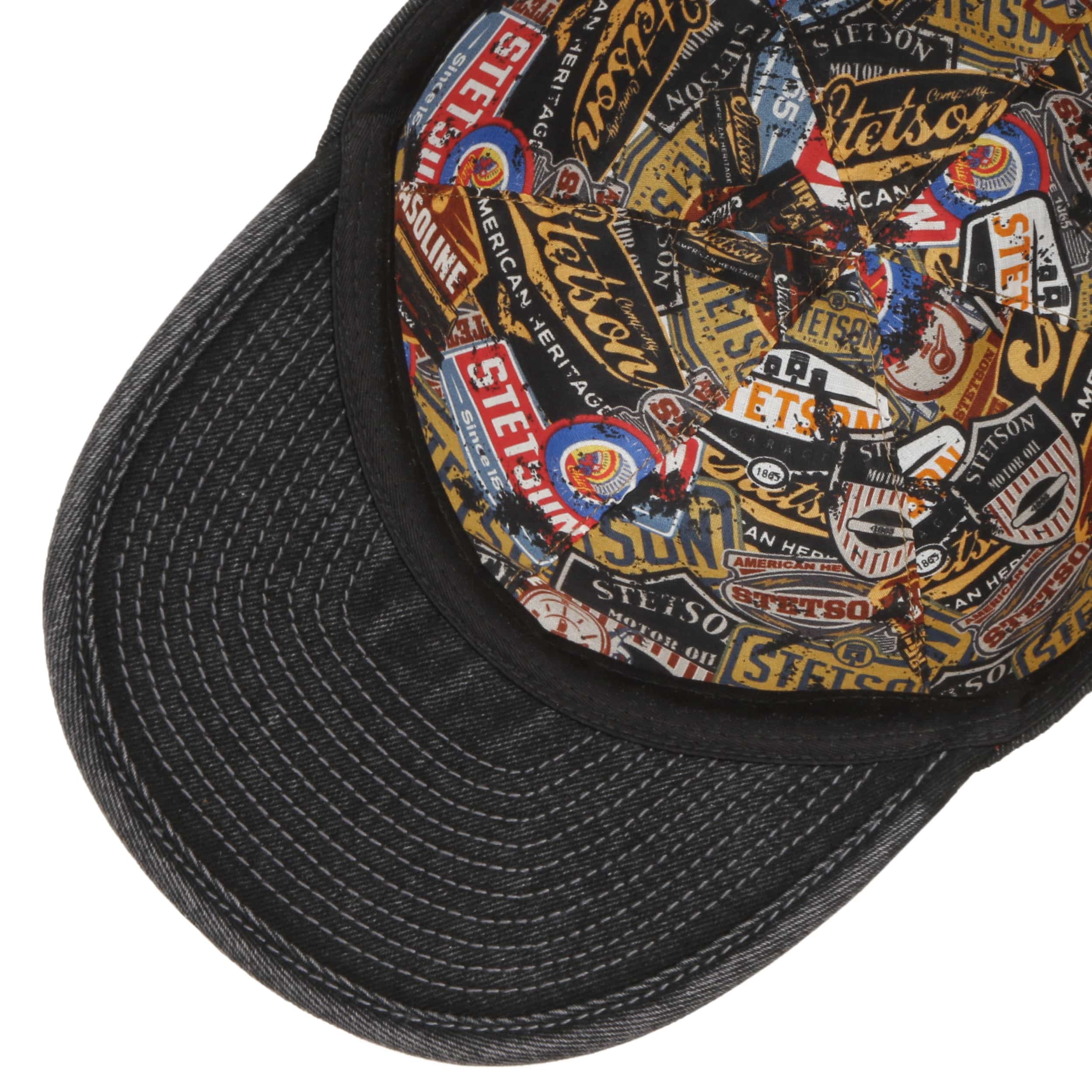 Black Denim Dad Hat by Stetson - 79,00