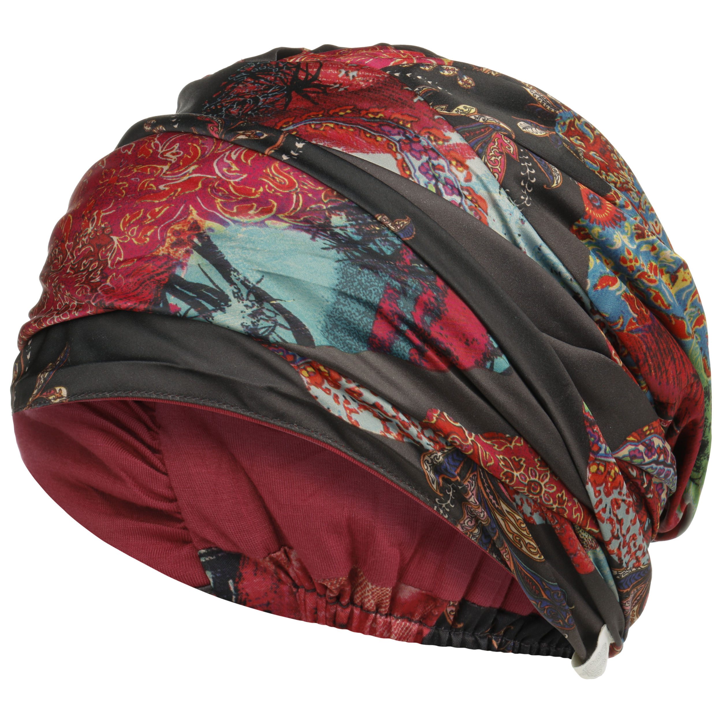 Boho Paisley Satin Turban by Christine Headwear - 55,95
