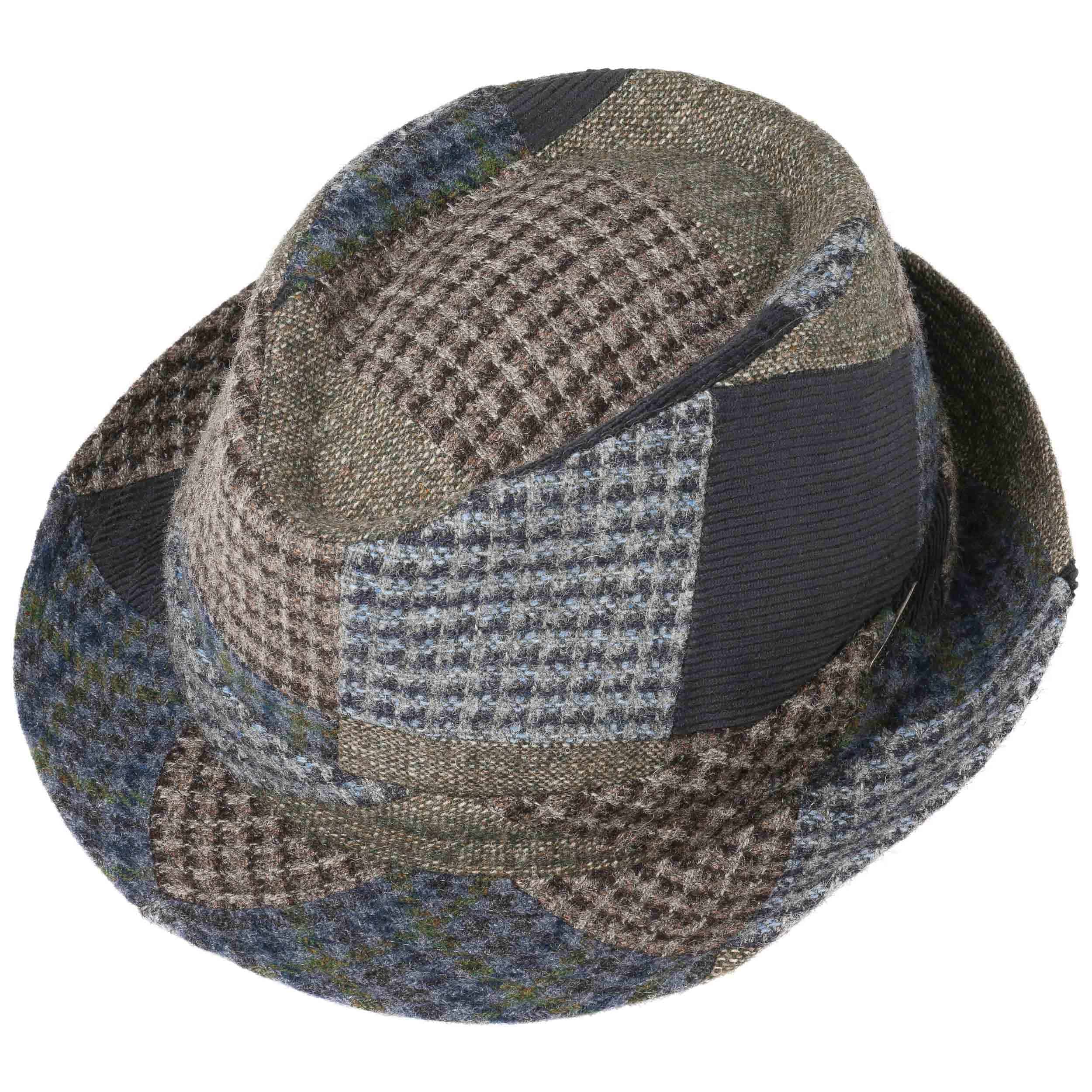 Boston Patchwork Trilby Hat by Stetson - 89,00