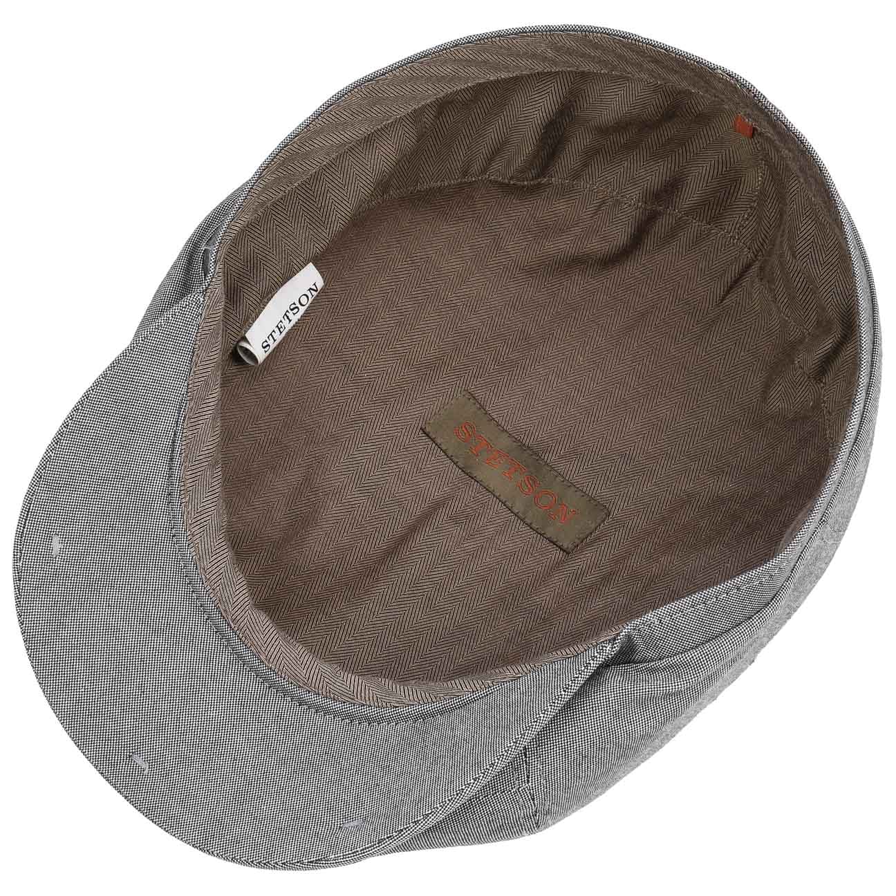 Brooklin Cotton Style Flatcap by Stetson - 49,00