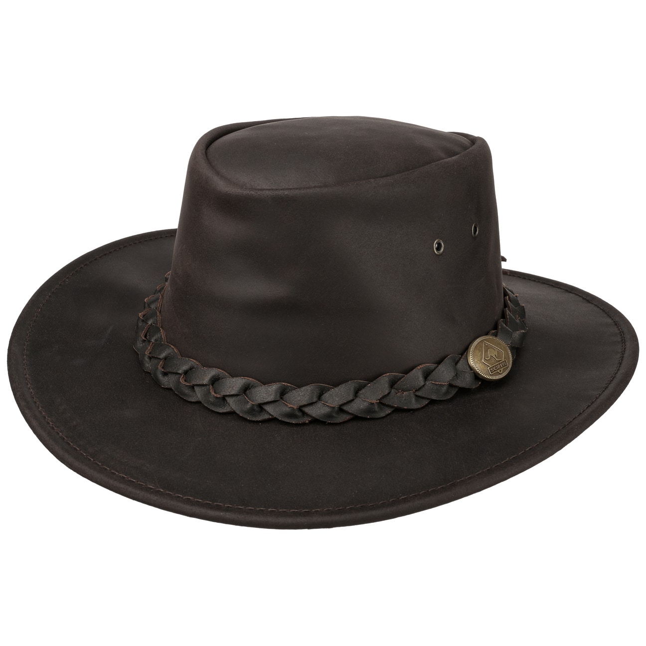 Bushman Leather Hat by Scippis, EUR 79,95 --> Hats, caps & beanies shop ...