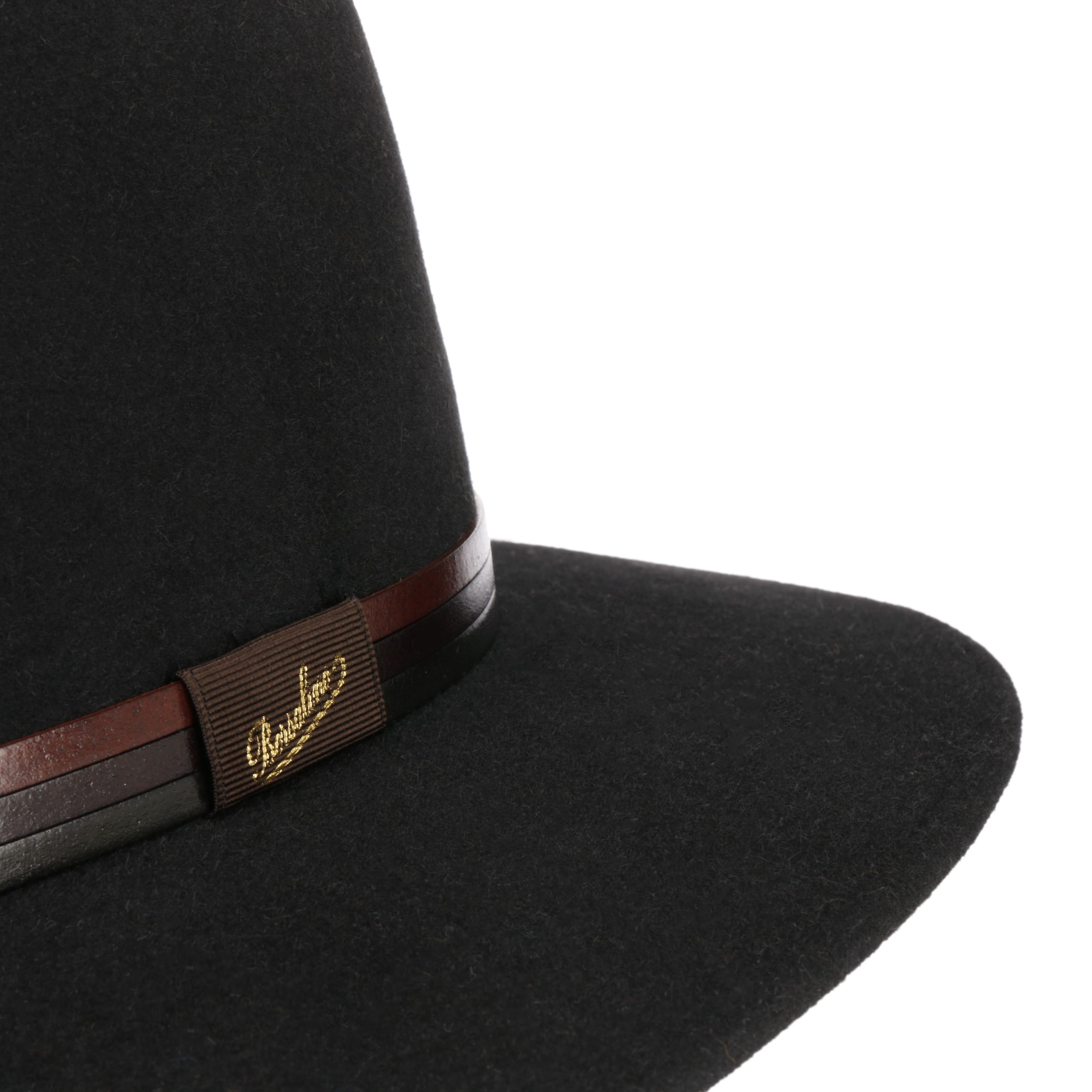 Cagliero Haarfilzhut mit Lederband by Borsalino - 355,00