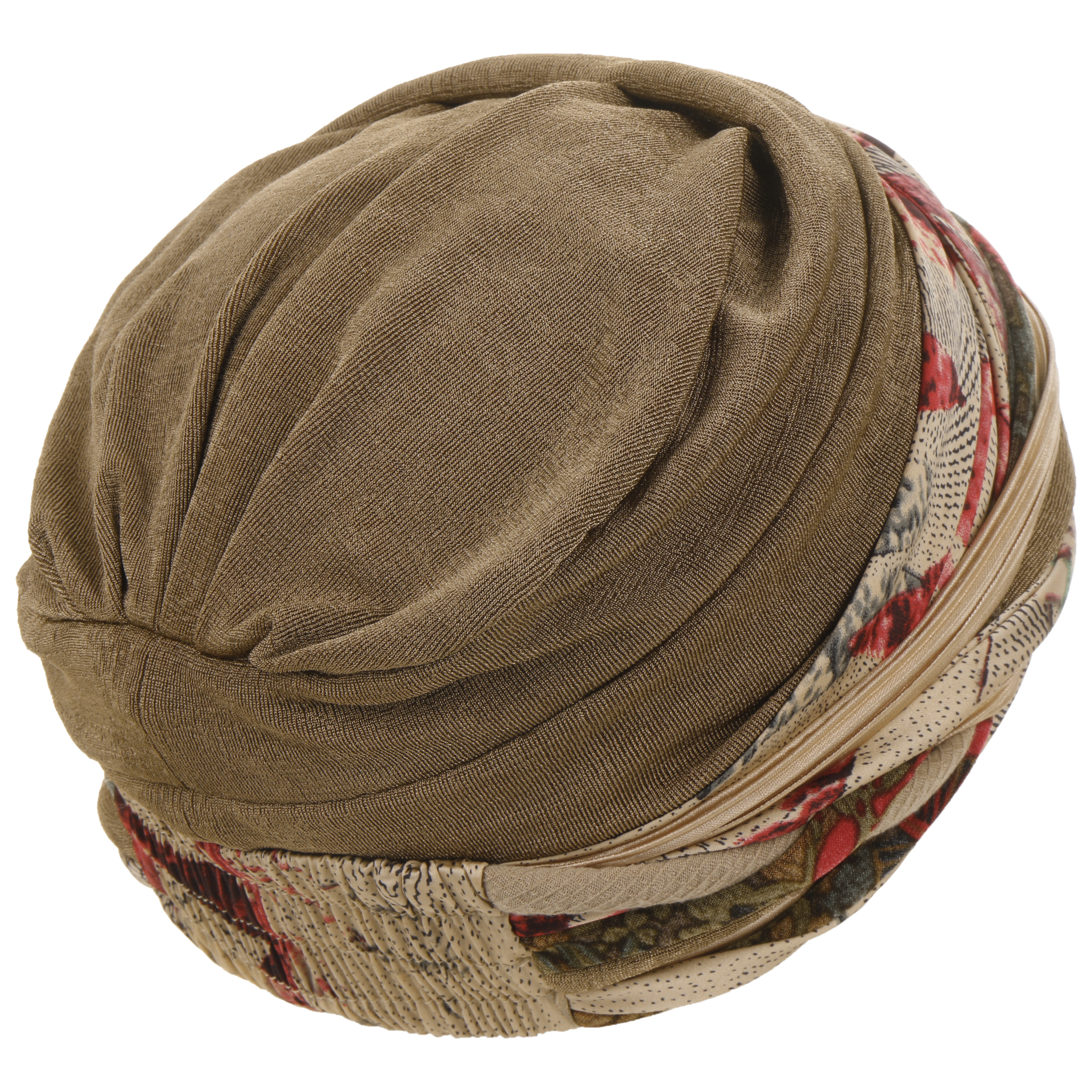 Caramel Flowerpot Turban by Christine Headwear - 49,95