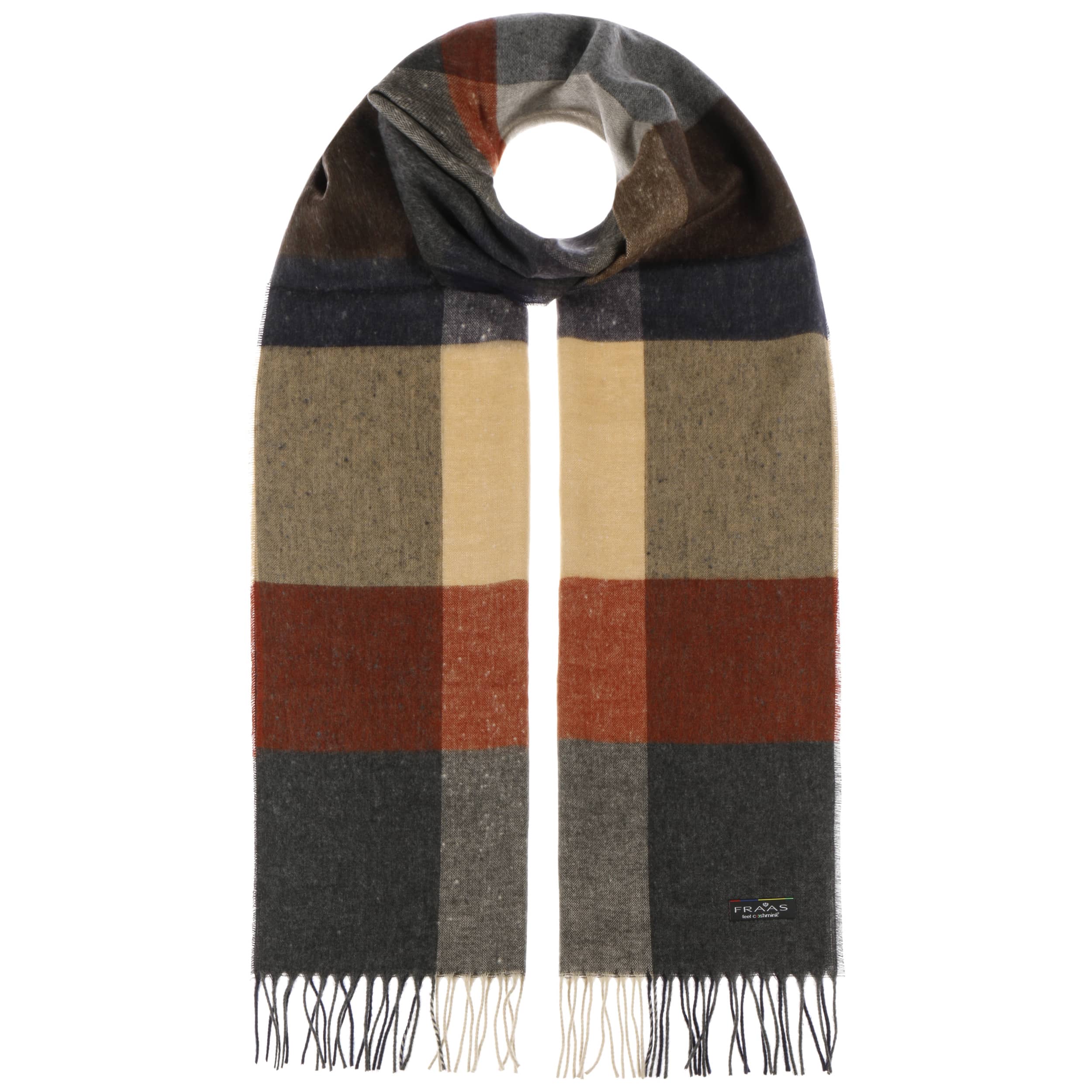 Cashmink Big Check Fransenschal by Fraas - 29,95