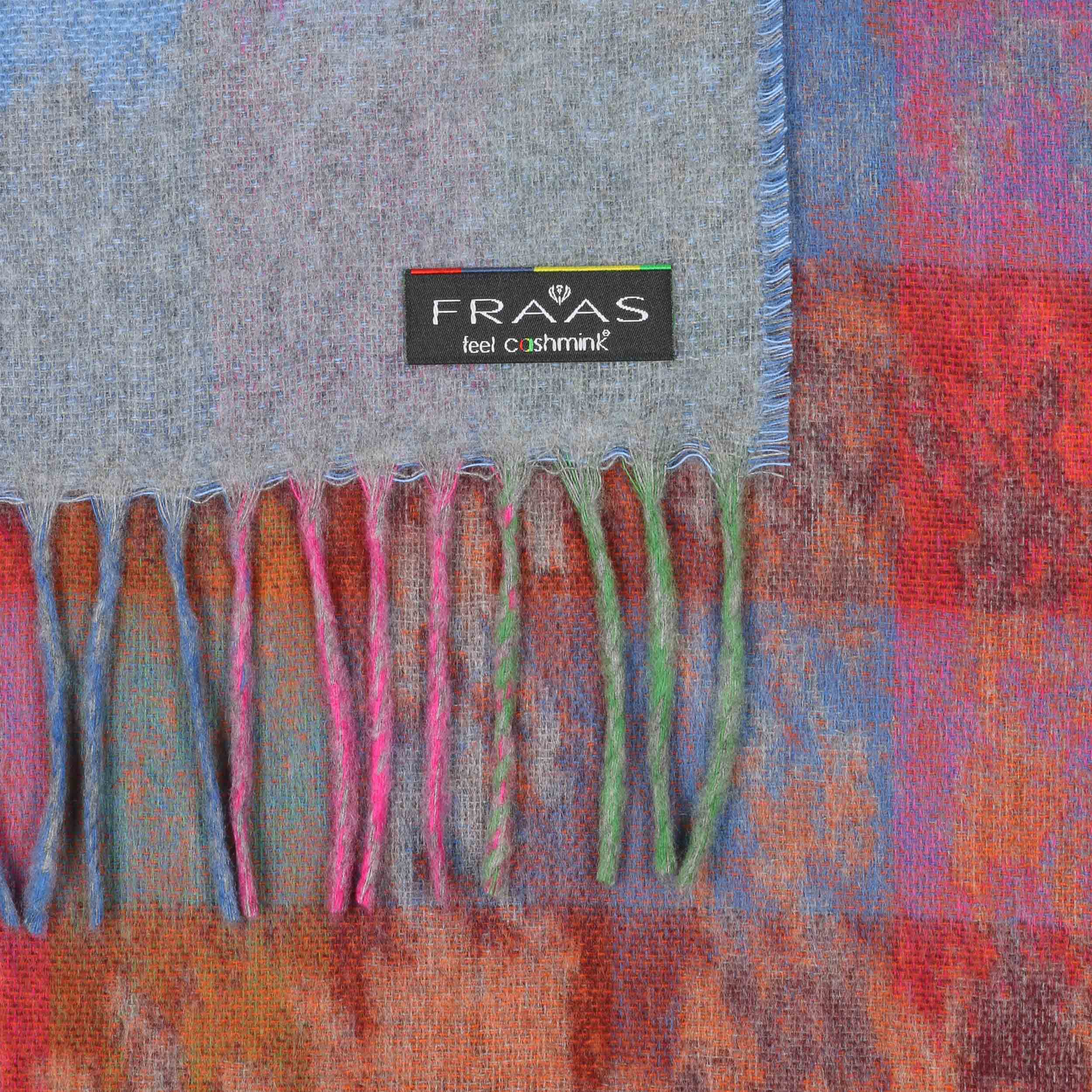 Cashmink Colour Houndstooth Schal by Fraas - 29,95