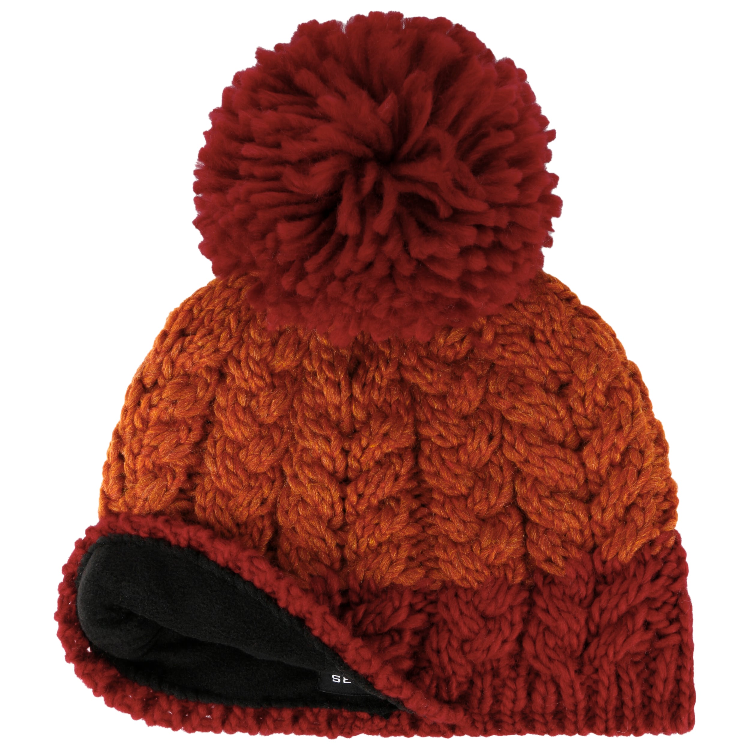 Cavena Twotone Bommelmütze by Seeberger - 29,95