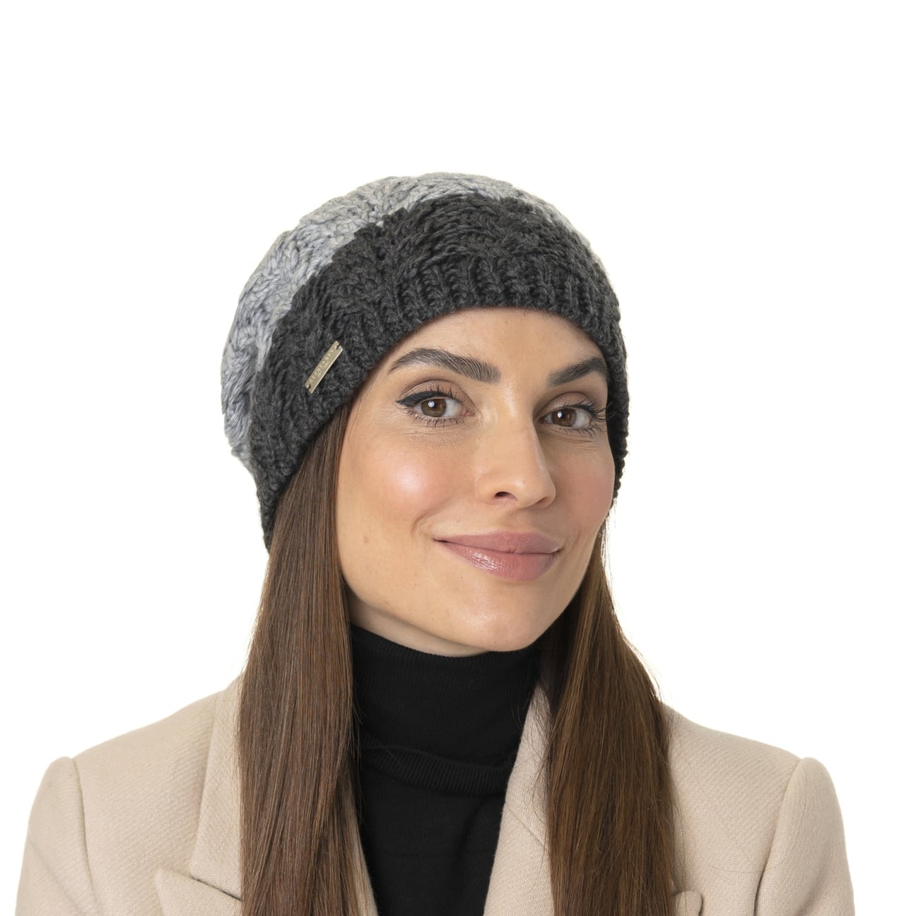 Cavena Twotone Strikket Lue by Seeberger - 349,00 kr