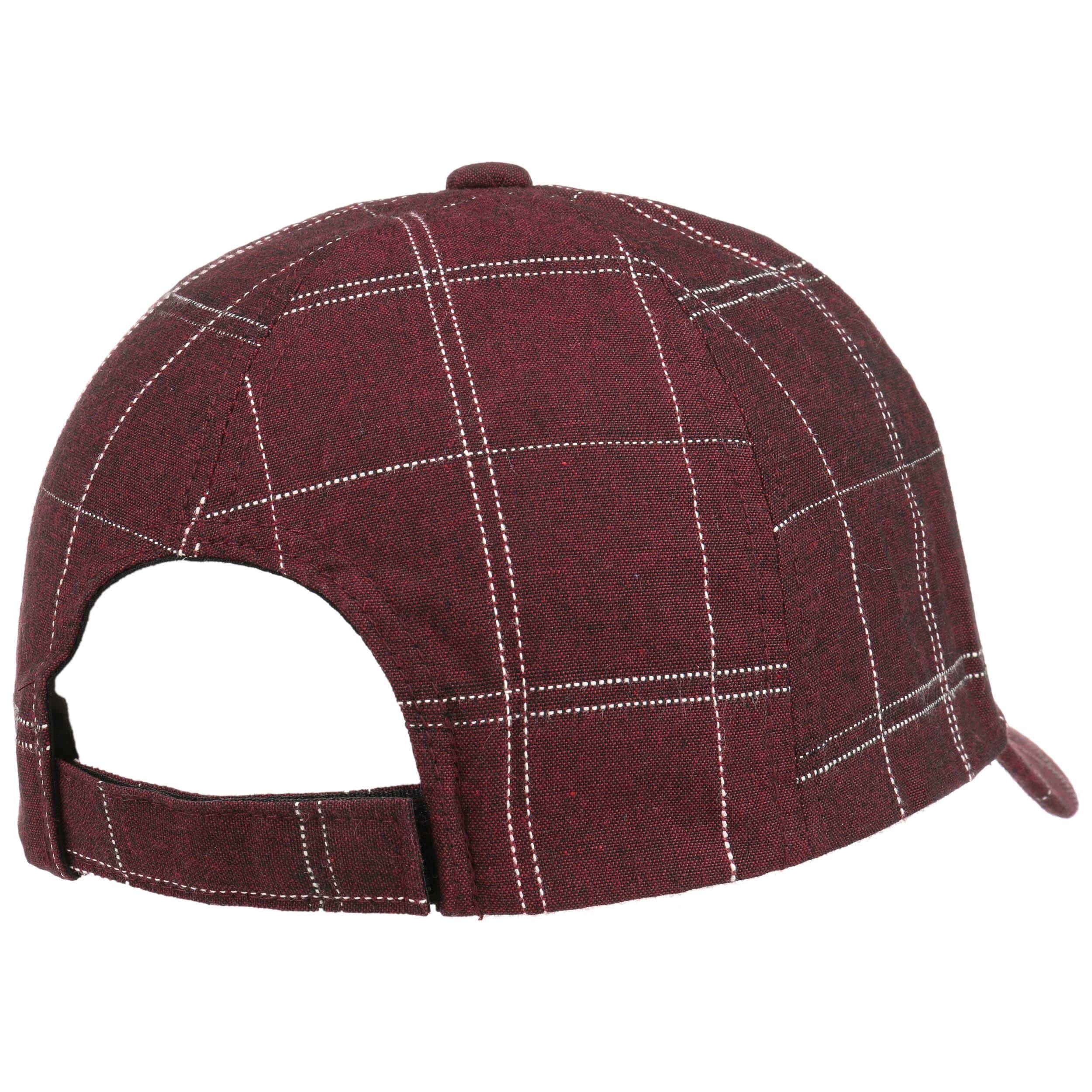 Checked Cotton Baseballcap - 14,95