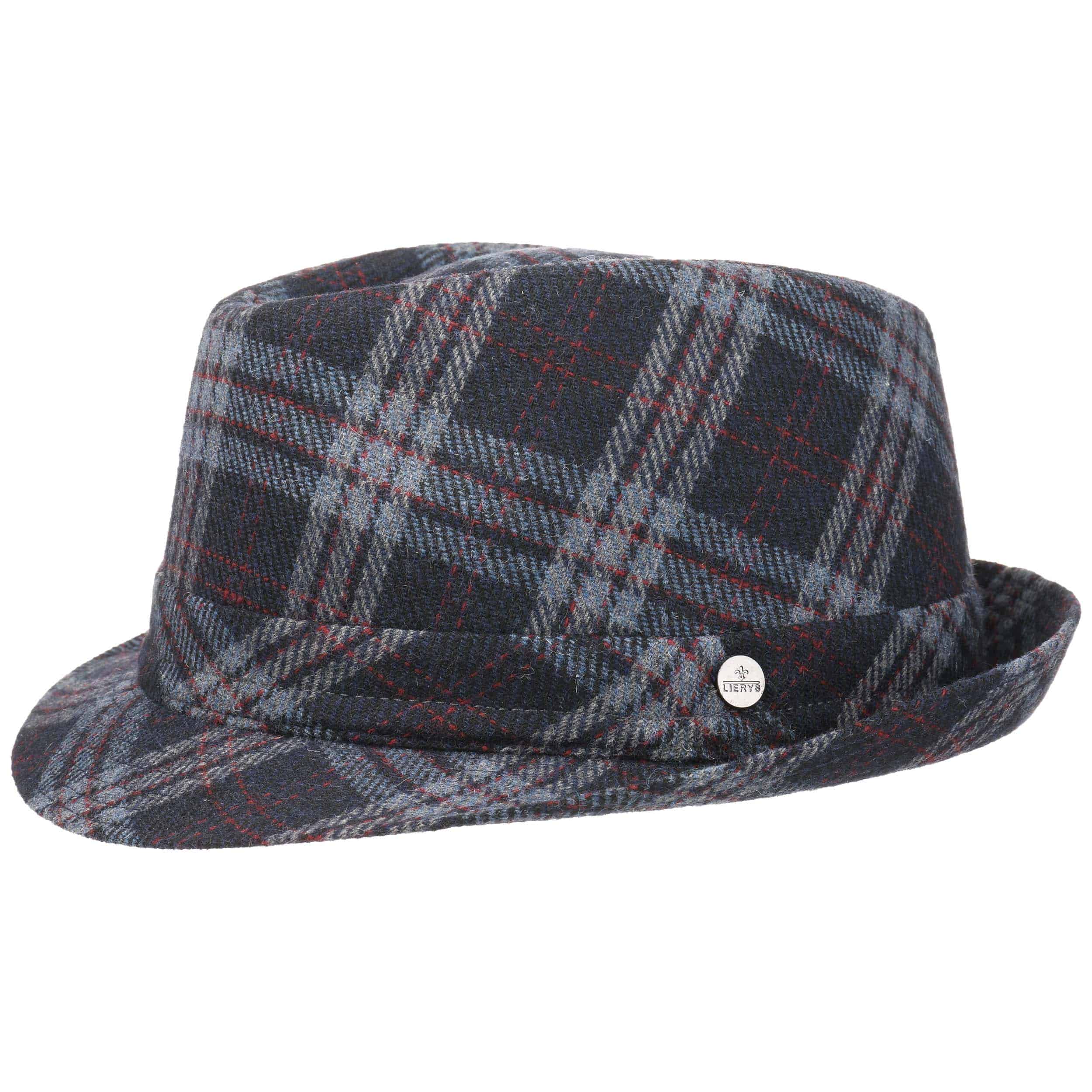 Checked Trilby Wollhut by Lierys - 49,95