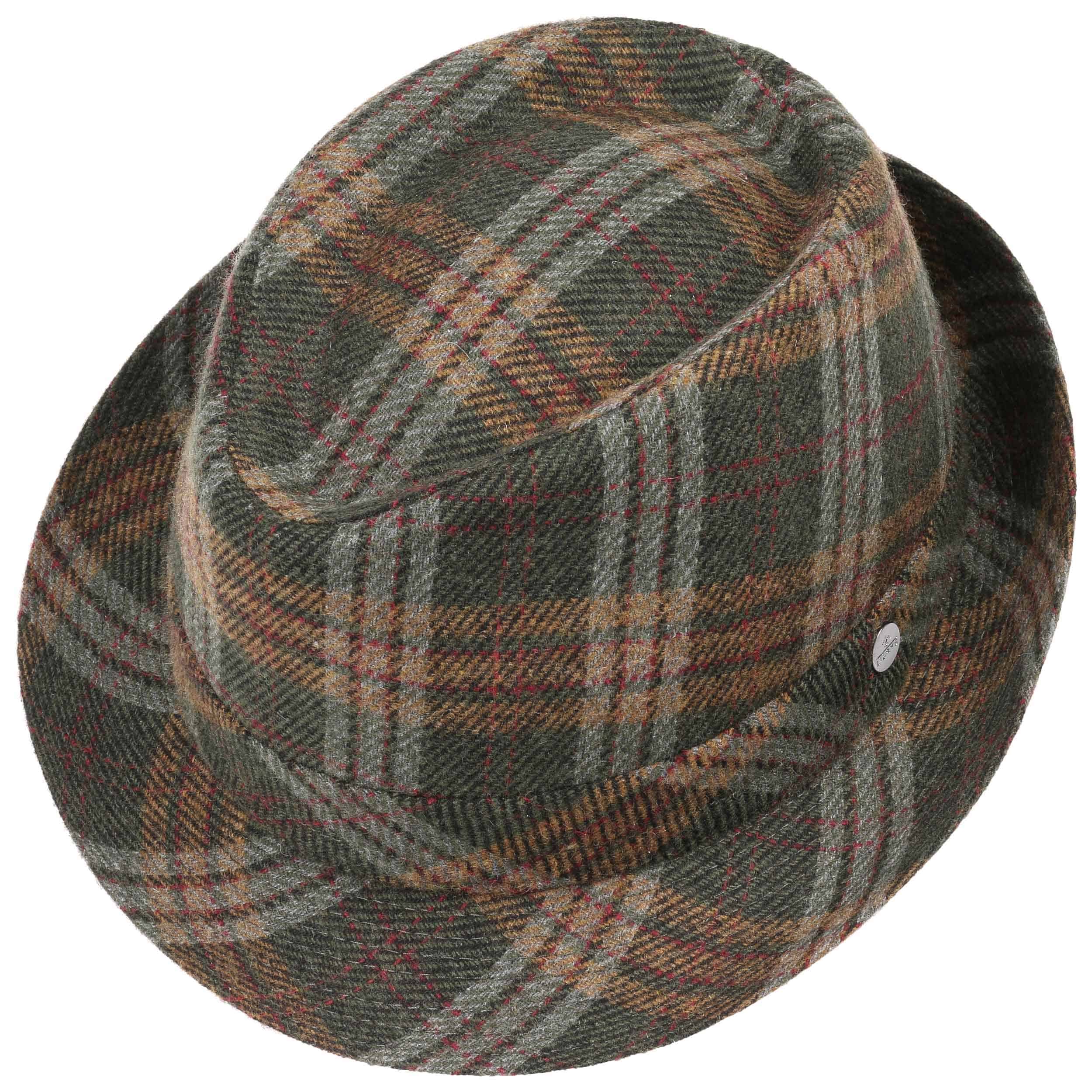 Checked Trilby Wollhut by Lierys - 49,95
