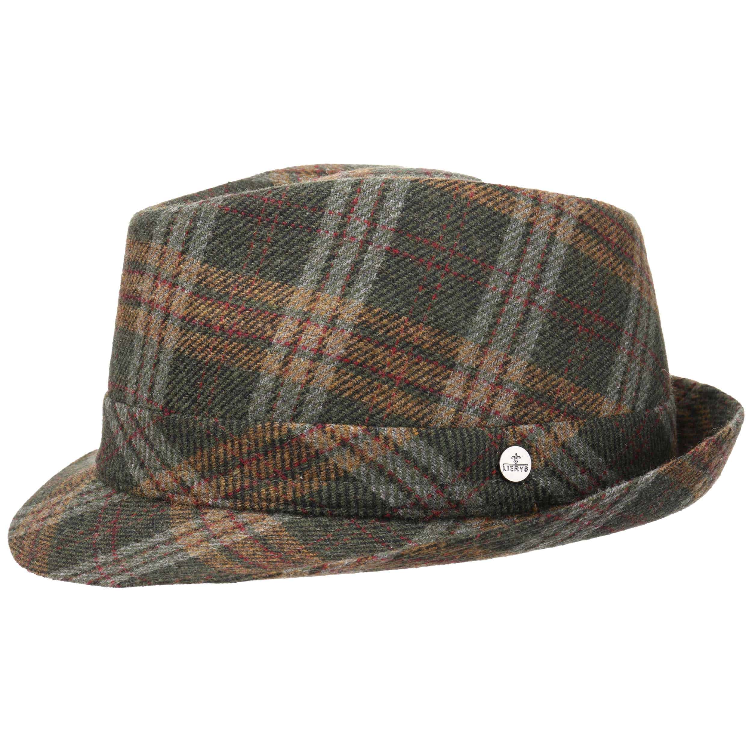 Checked Trilby Wollhut by Lierys - 49,95