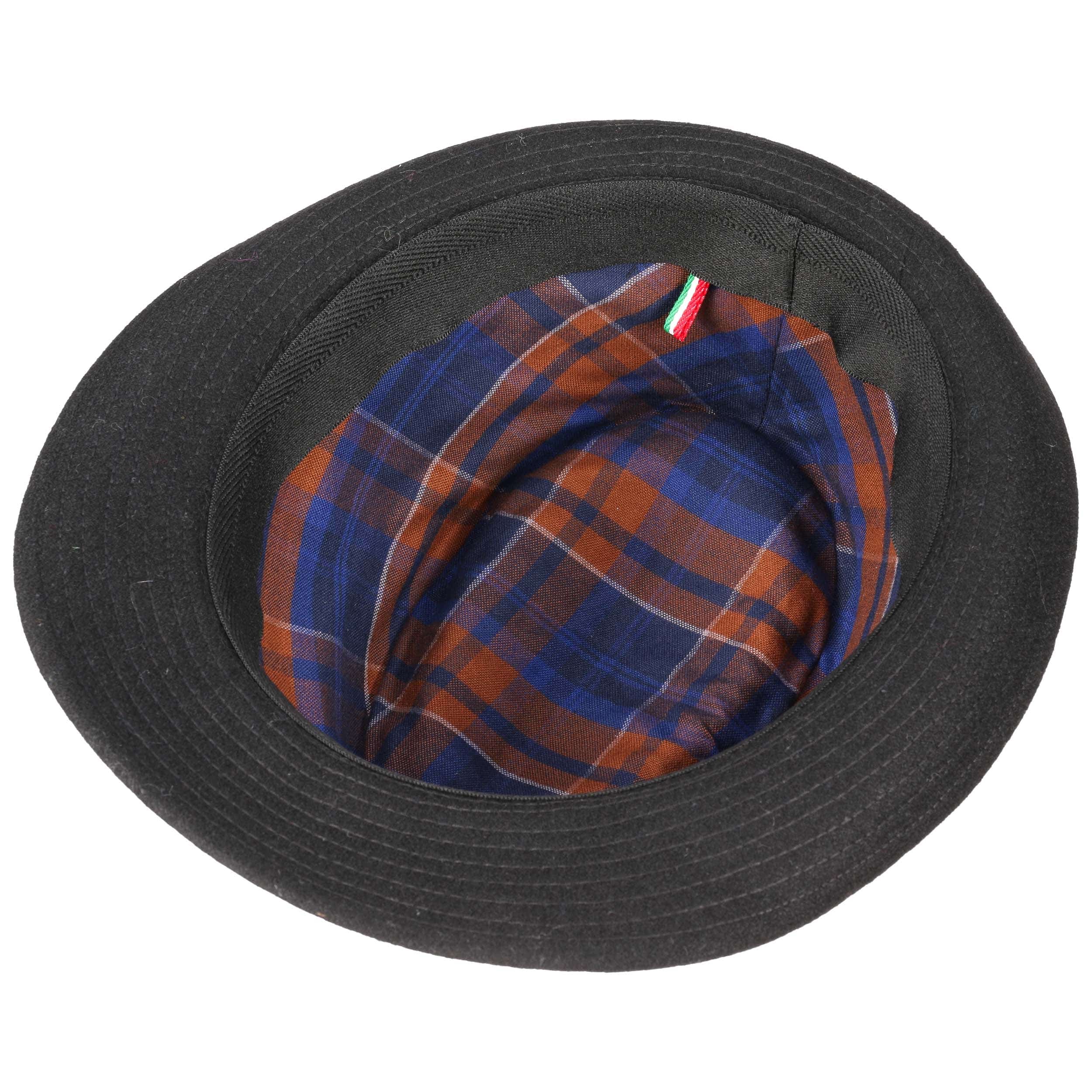 Checked Wool Trilby by Lierys - 49,95