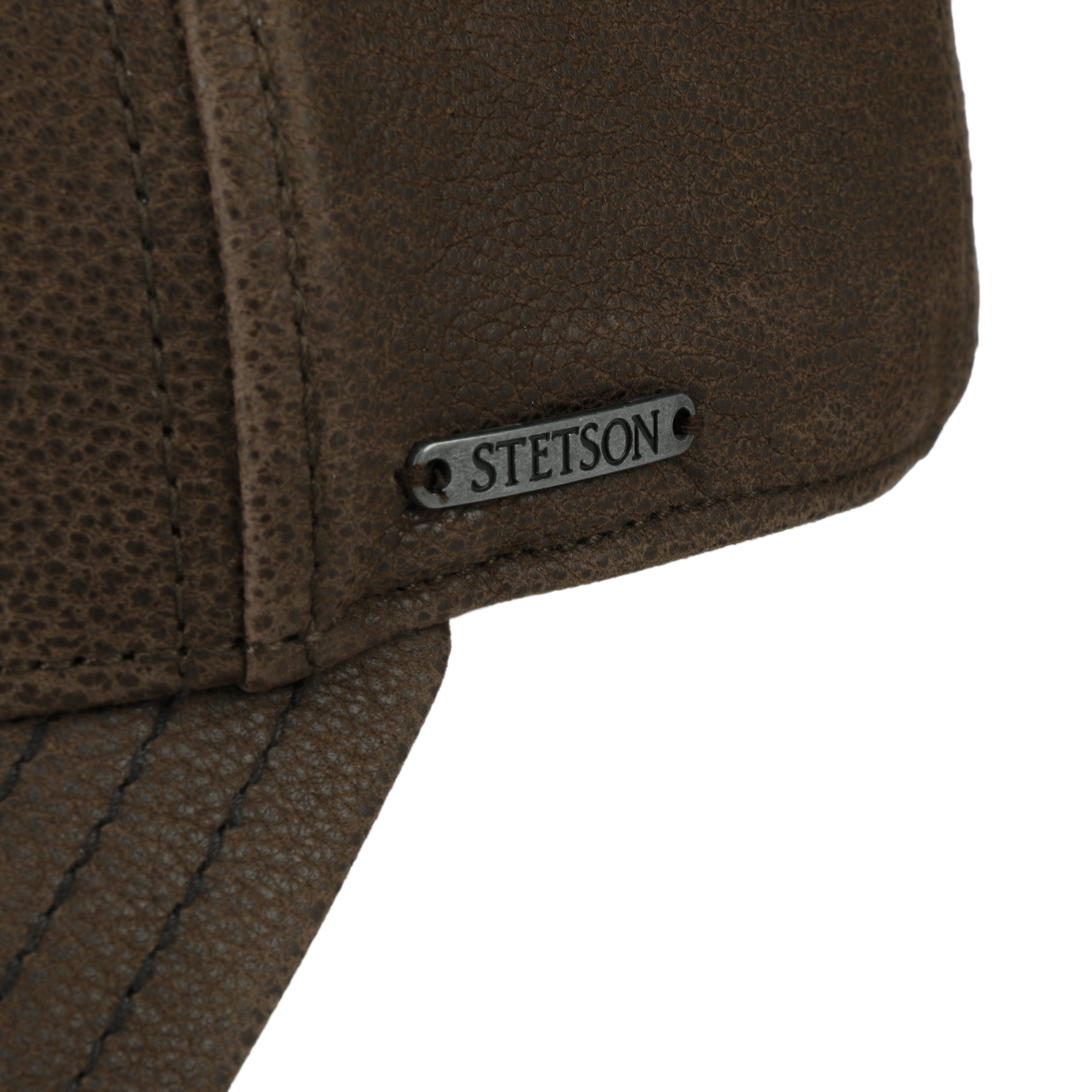 Chevrette Cowhide Kasket med Øreklapper by Stetson - 889,00 kr