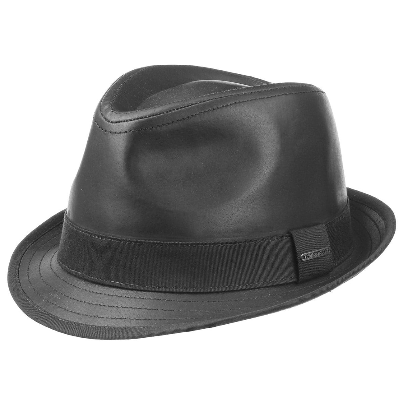 Citrus Leather Trilby Hat by Stetson - 69,00