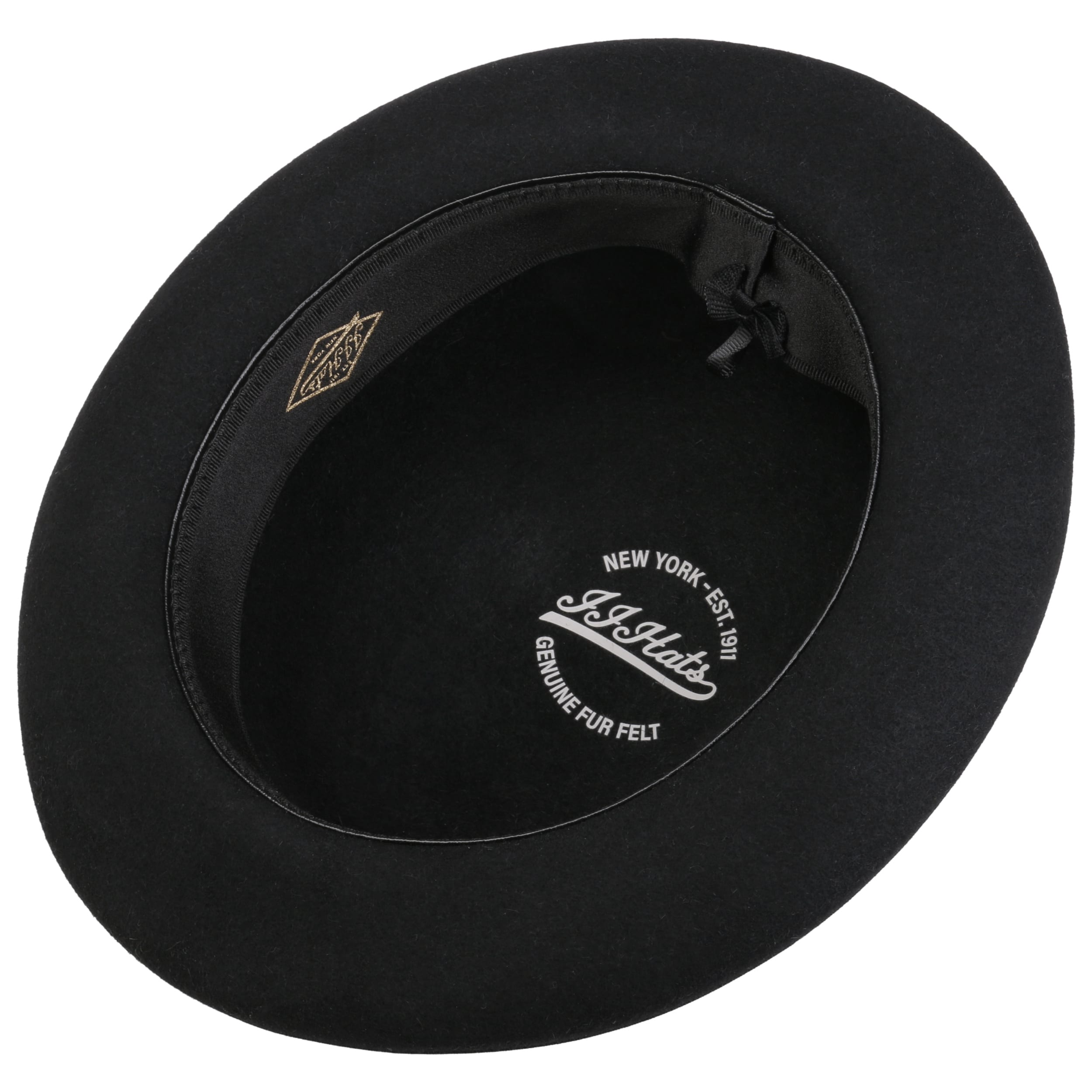 Classic Bowler Haarfilzhut by JJ Hats - 319,00