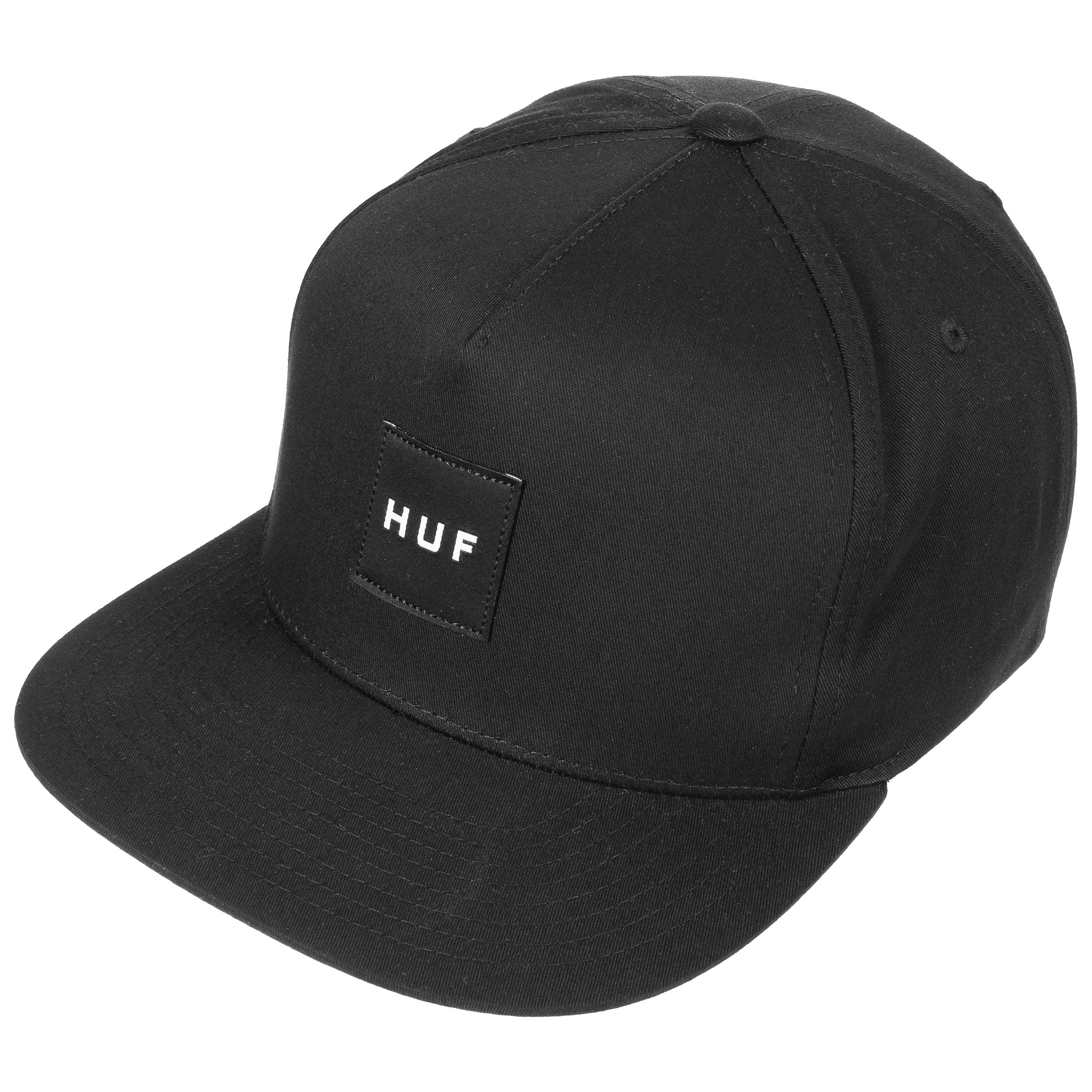 Classic Box Logo Snapback Cap by HUF - 39,00
