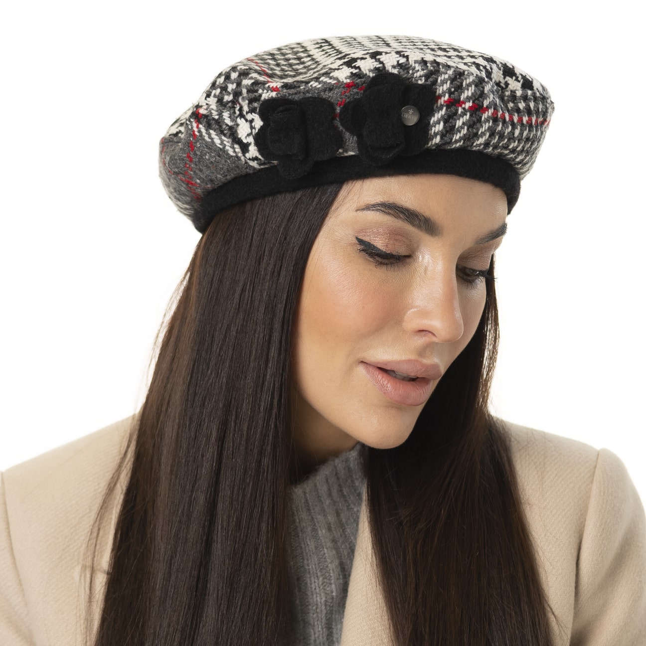 Classic Check Wollbaske by Lierys - 49,95